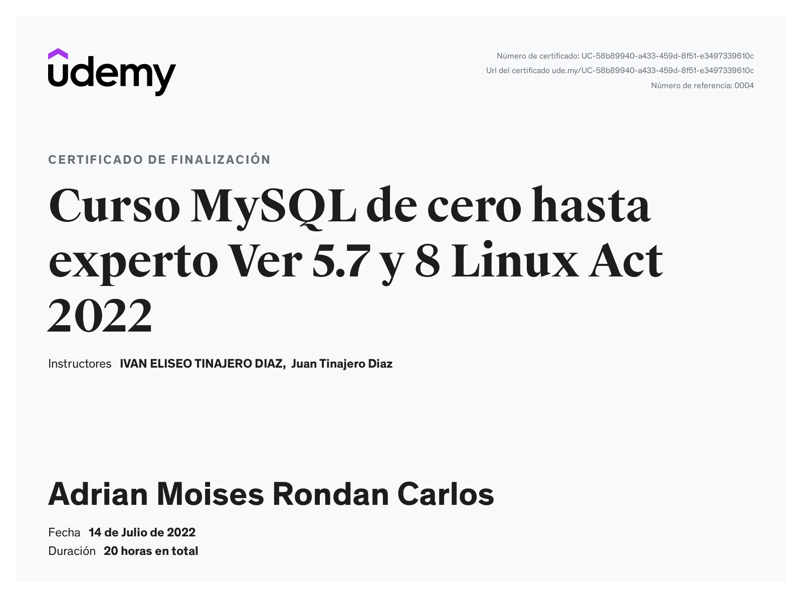 Adrian Moises Rondan Carlos - Full Stack Developer | Angular | Vue Js | Js | Apex | Java | Go ...