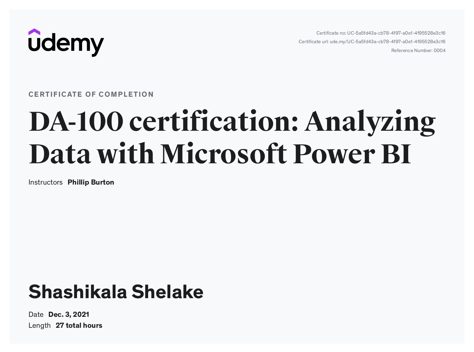 Shashikala Shelake - Analyst @Barclays || Microsoft Certified Data Analyst || Power BI ...