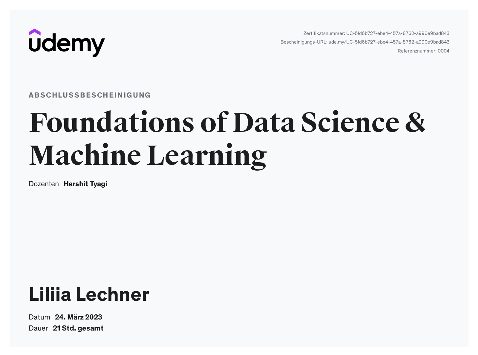 Liliia Lechner – Werkstudentin im Business Analytics | Python, SQL ...