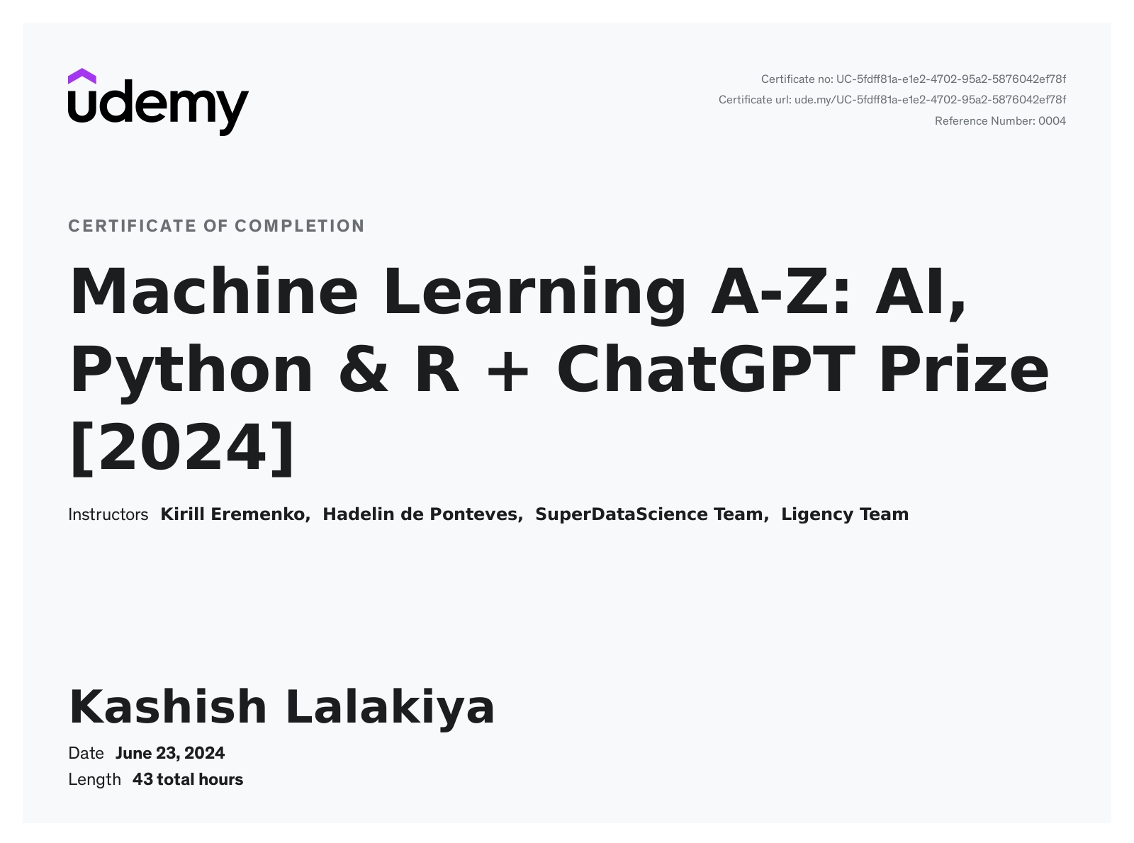Kashish Lalakiya - BCA Graduate | Data Science Enthusiast : Python| Machine Learning | Excel ...