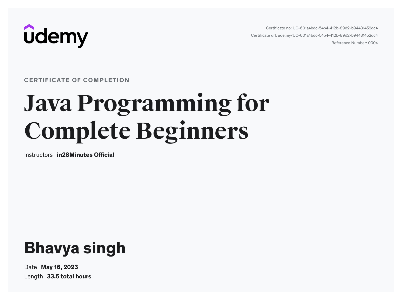 Bhavya singh - Specializing in Java, Spring Boot, Spring MVC, Kafka and Microservices ...