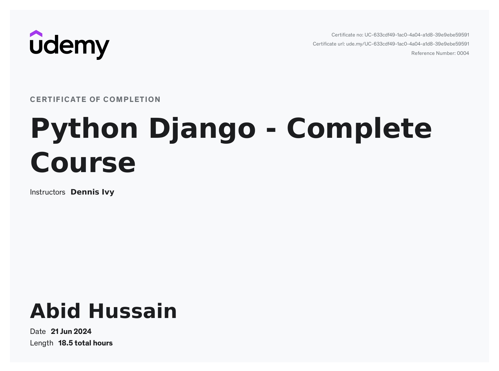 Abid Hussain - Software Engineer @ VentureDive | Java, Spring Boot, Microservices, Python ...