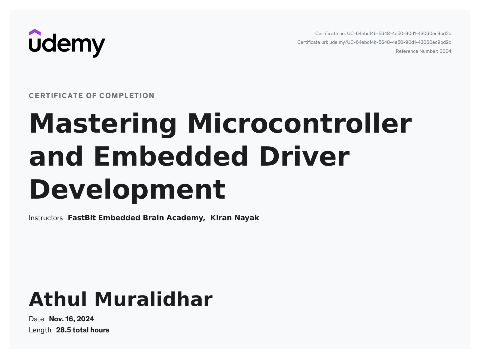 Athul Muralidhar - AIDEN MEDICAL PRIVATE LIMITED | LinkedIn