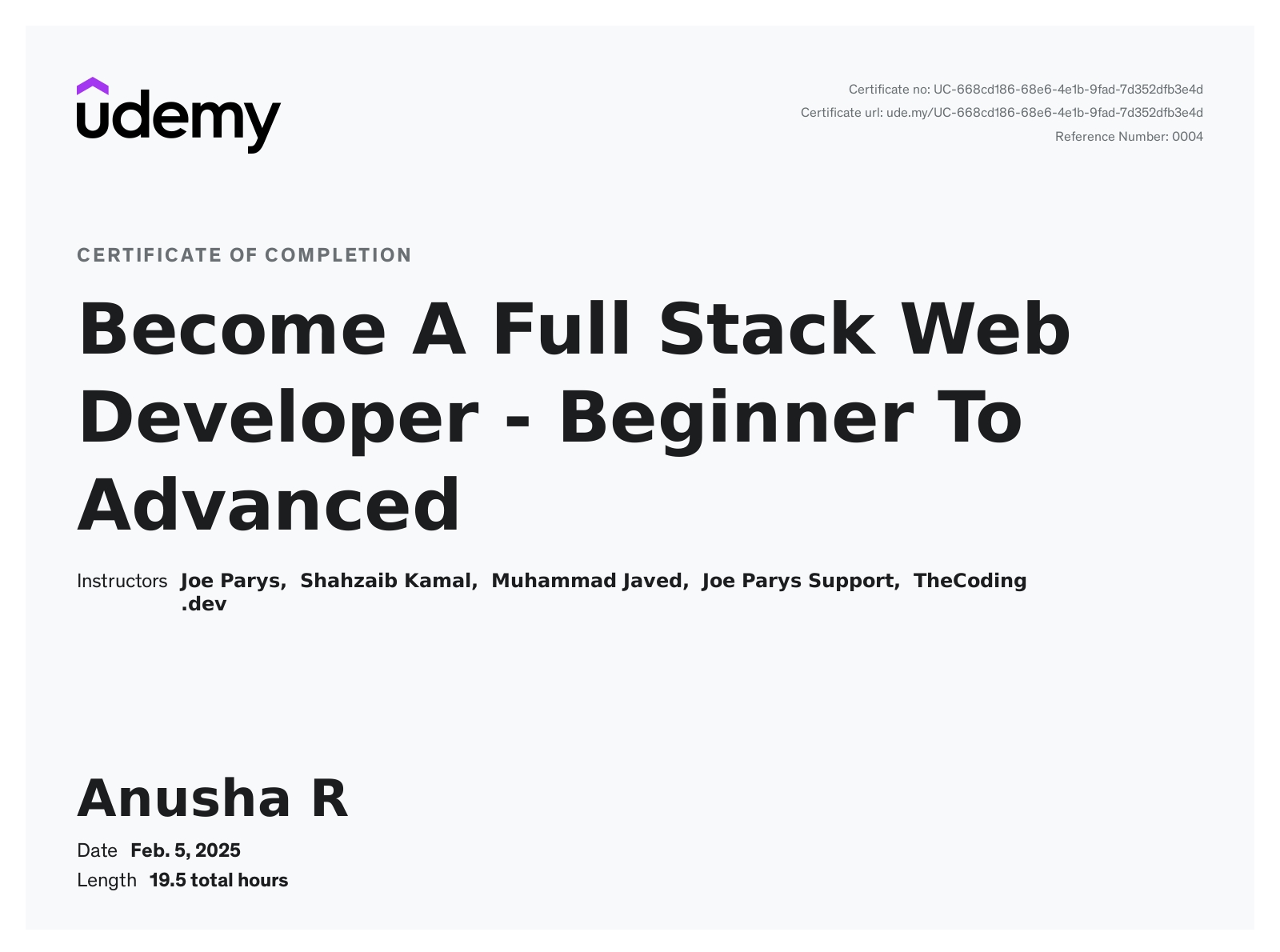 Anusha Ravi - Aspiring Full Stack Developer ||CSE Undergrad || MIT–AU || AWS Certified || AI ...
