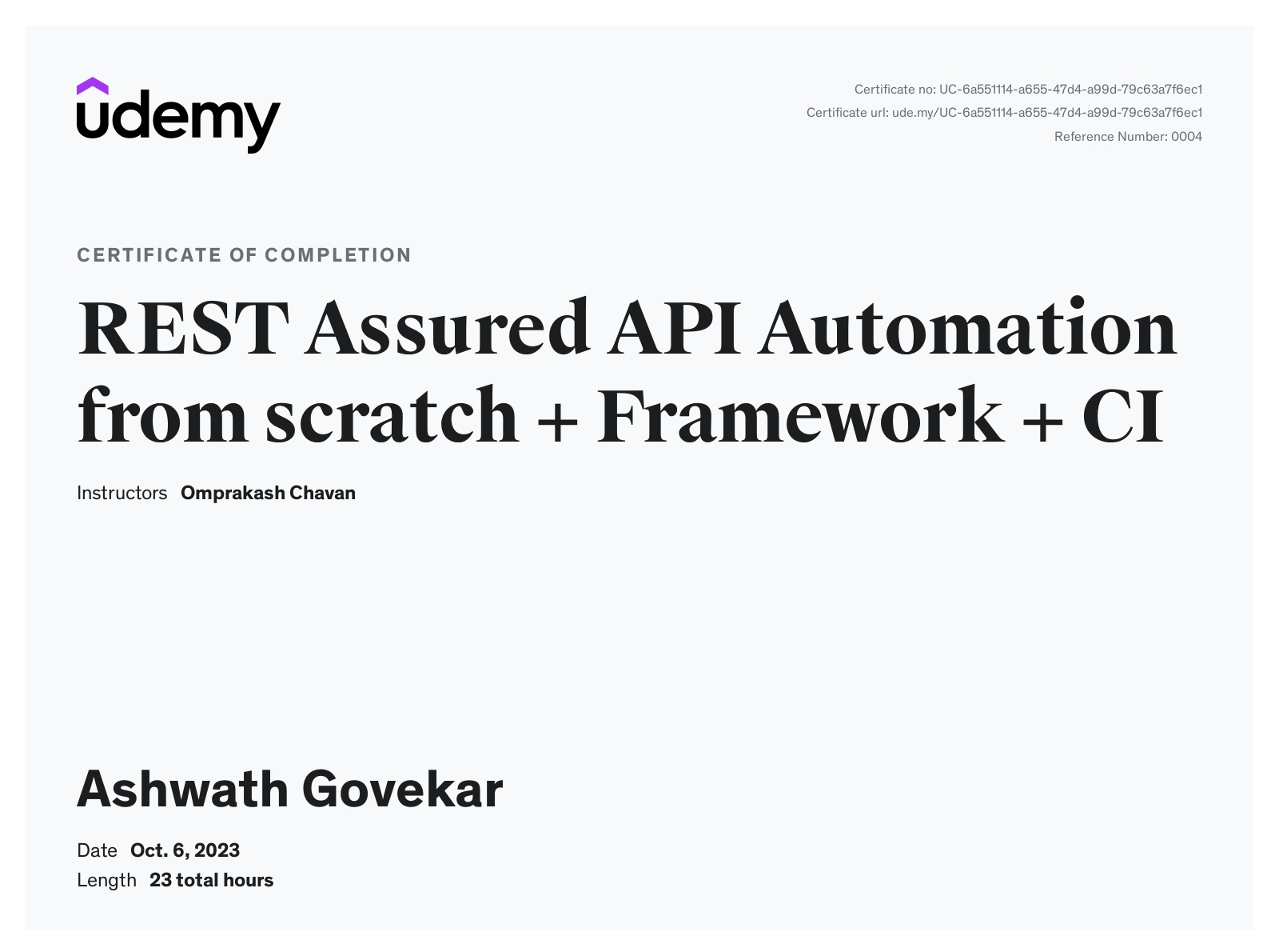 Ashwath Govekar - Software Development Engineer in Test | LinkedIn