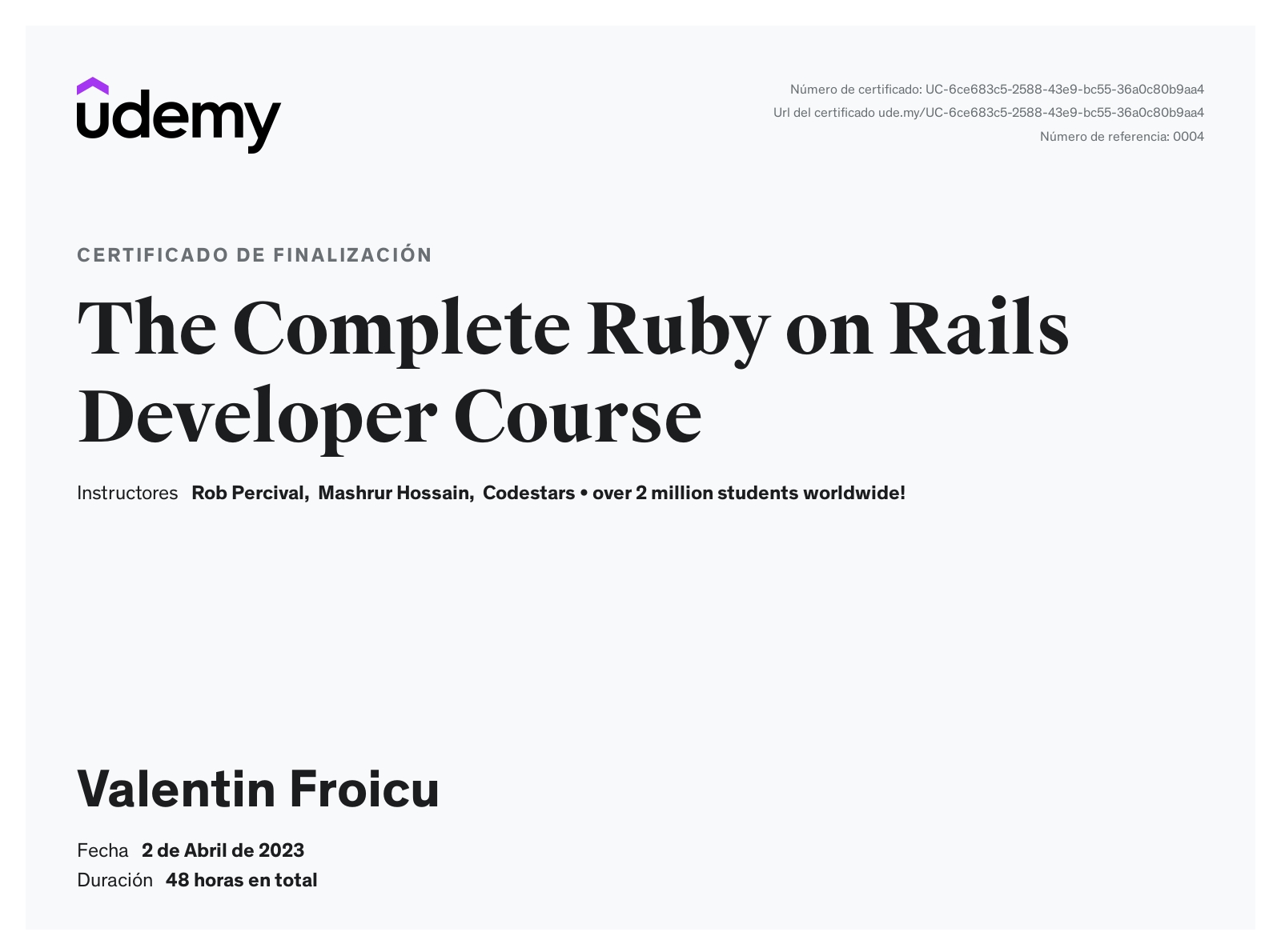 Valentin Froicu - Software Developer