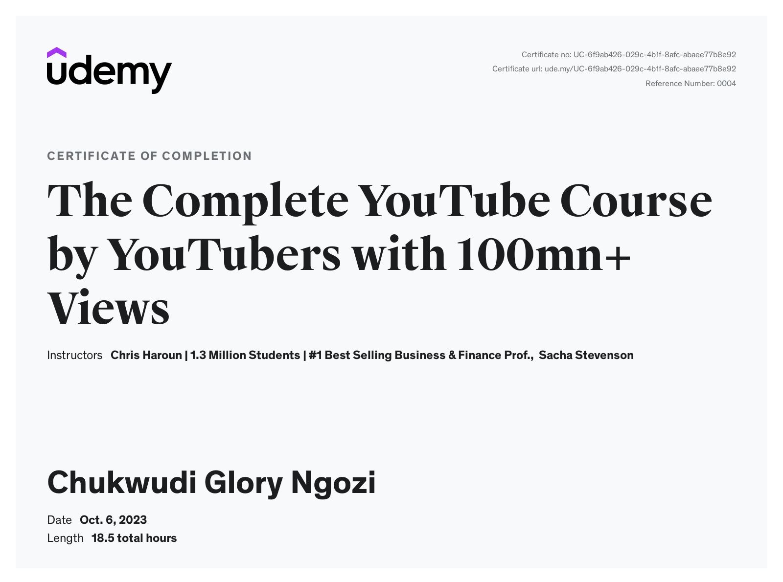 Glory Chukwudi - CoveITWorld | LinkedIn