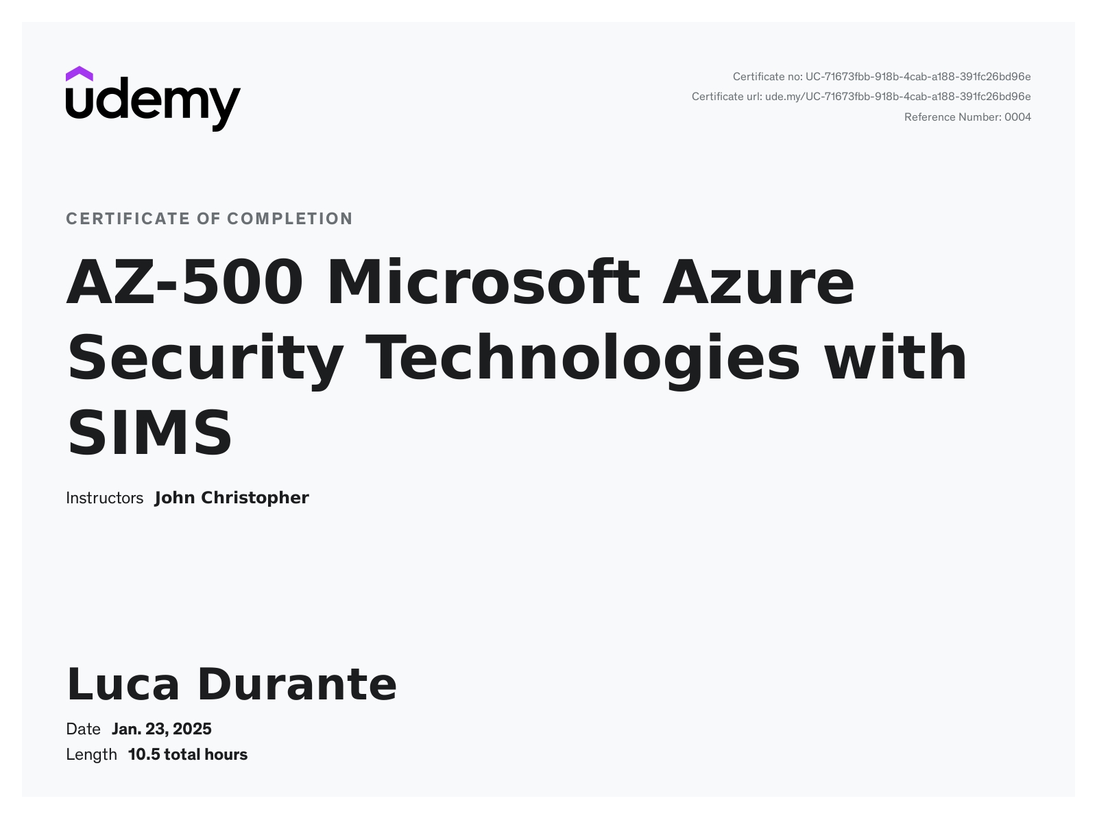 Luca Durante - CyberSecurity | SOC | SIEM | SOAR | Blue Team ...