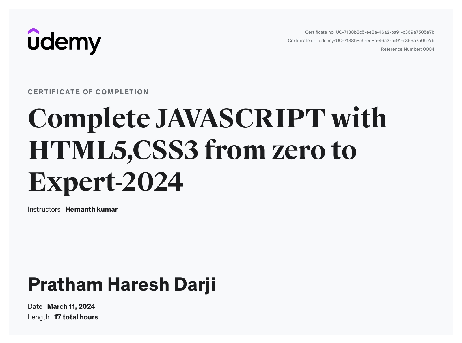 Pratham Darji - 🚀 Aspiring Software Developer | Frontend Enthusiast | AI & Web Innovator | BSc ...