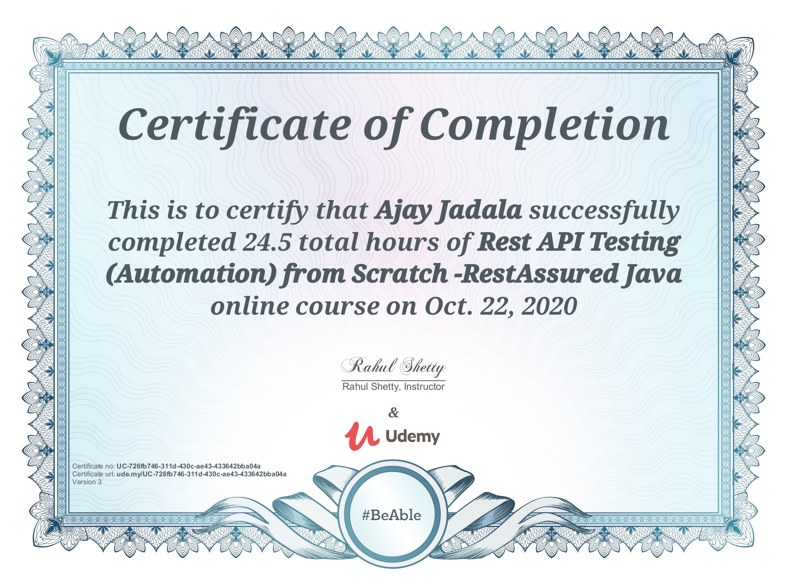 Ajay Jadala - Senior SDET | MS in Cyber Security | Selenium ...