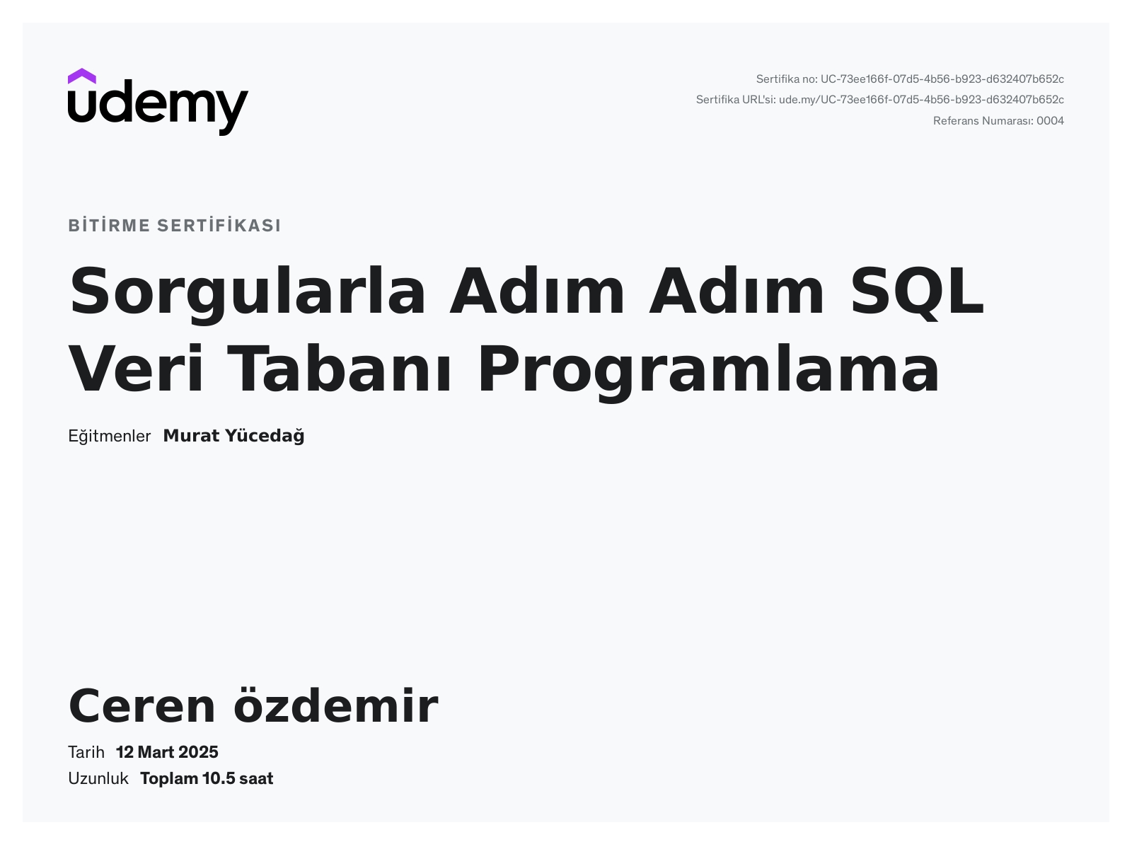 Ceren Özdemir - Software Engineer | LinkedIn