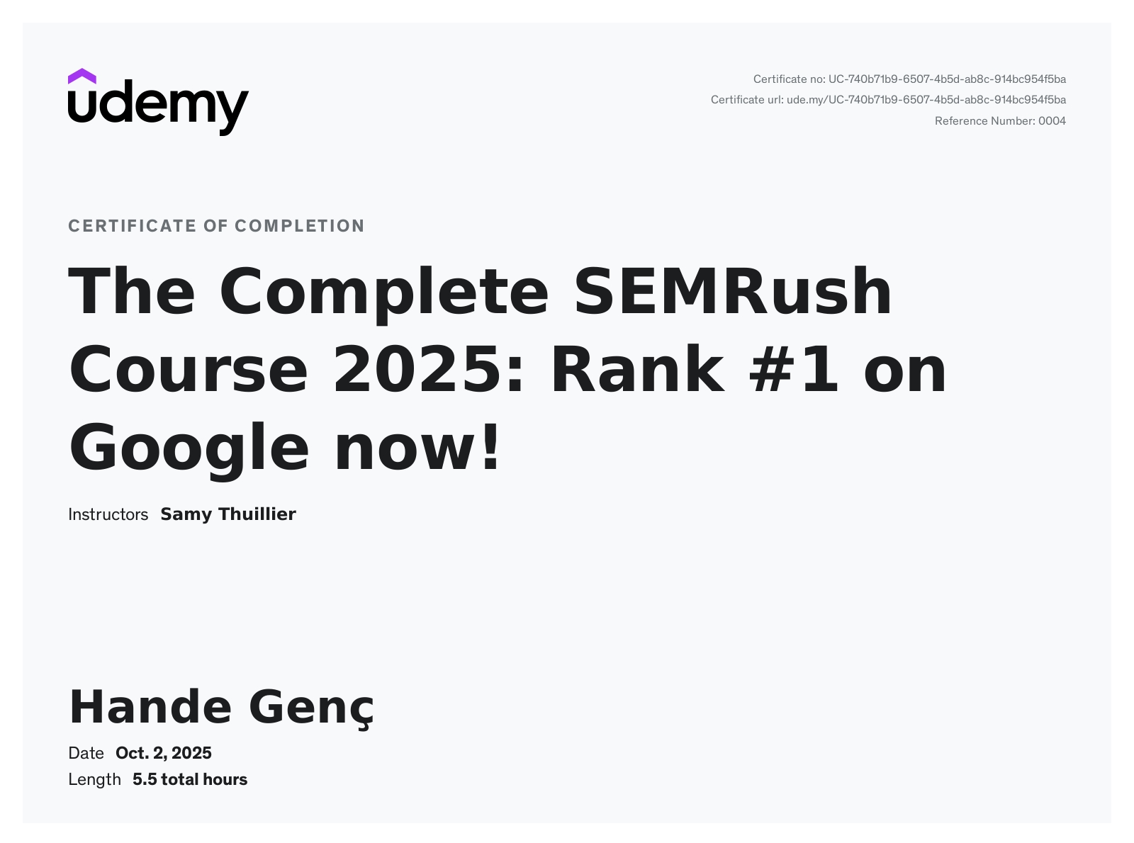 Hande Genç - İstanbul, Türkiye | Profesyonel Profil | LinkedIn