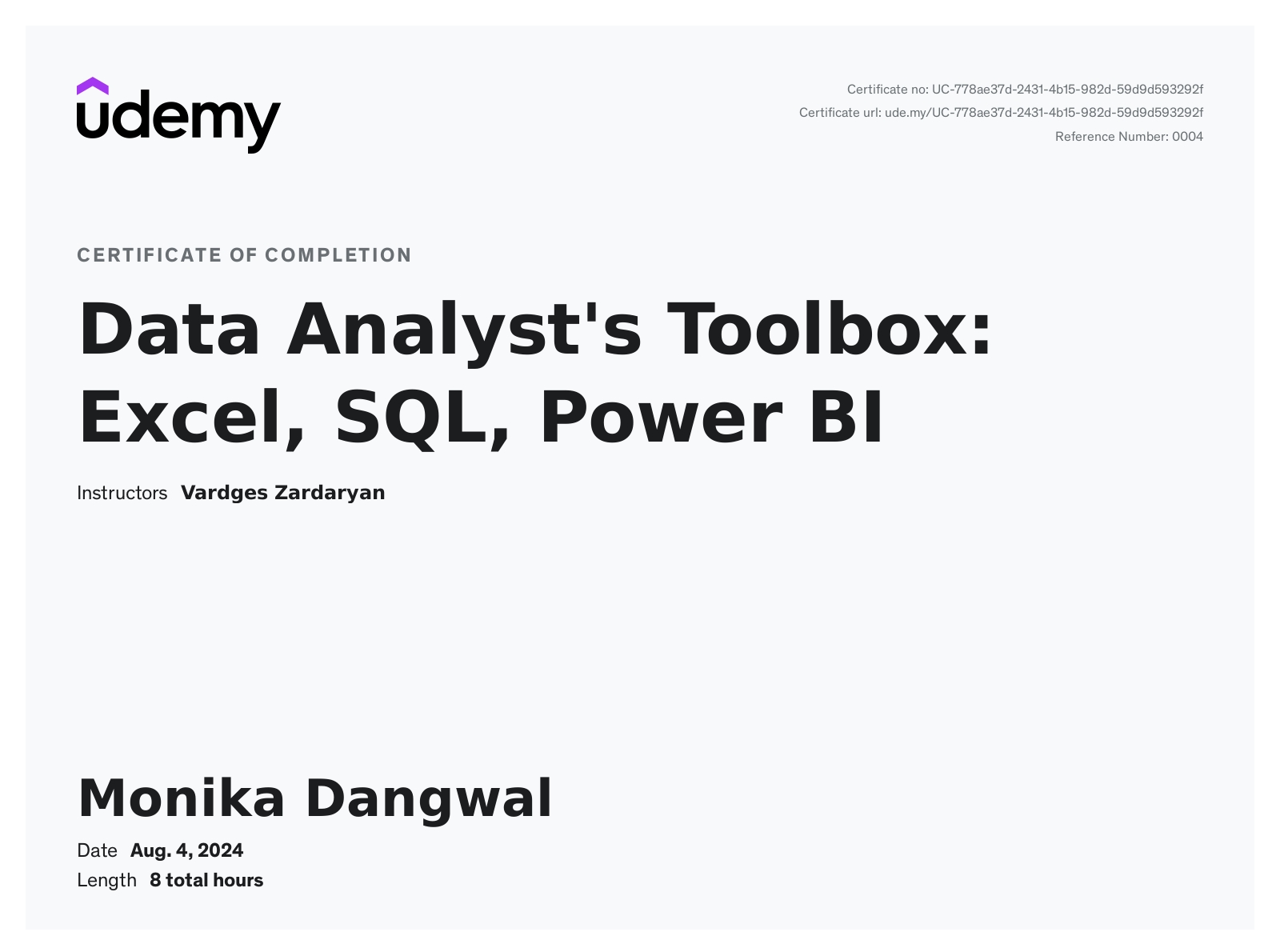 Monika Dangwal - Future Data Scientist | Proficient in Python, Power BI & SQL | Unlocking ...