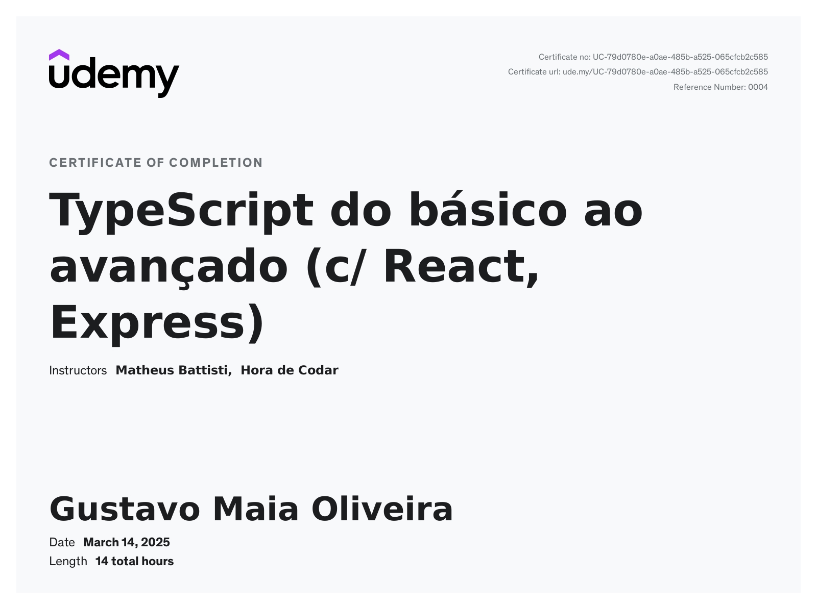 Gustavo Maia Oliveira - Software Developer | TypeScript | JavaScript | Puppeteer | Docker ...