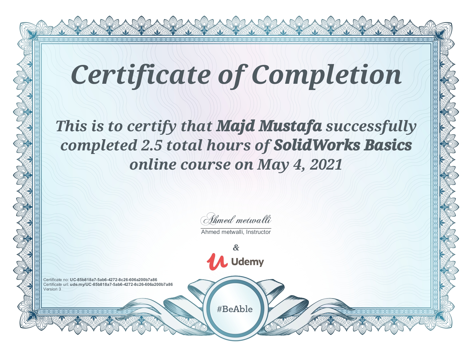 Majd Mustafa – Research Assistant @ TU Ilmenau | LinkedIn