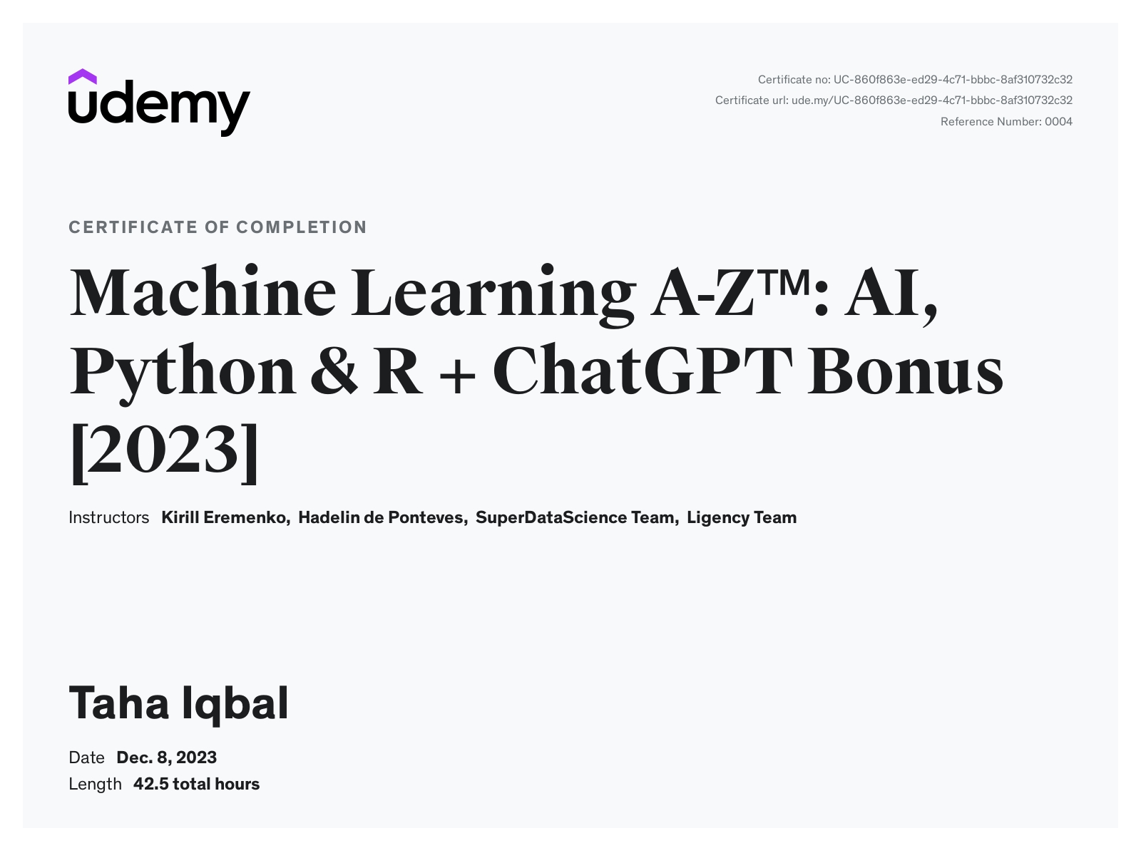 Taha Iqbal - Data Scientist | Machine Learning & AI Practitioner ...