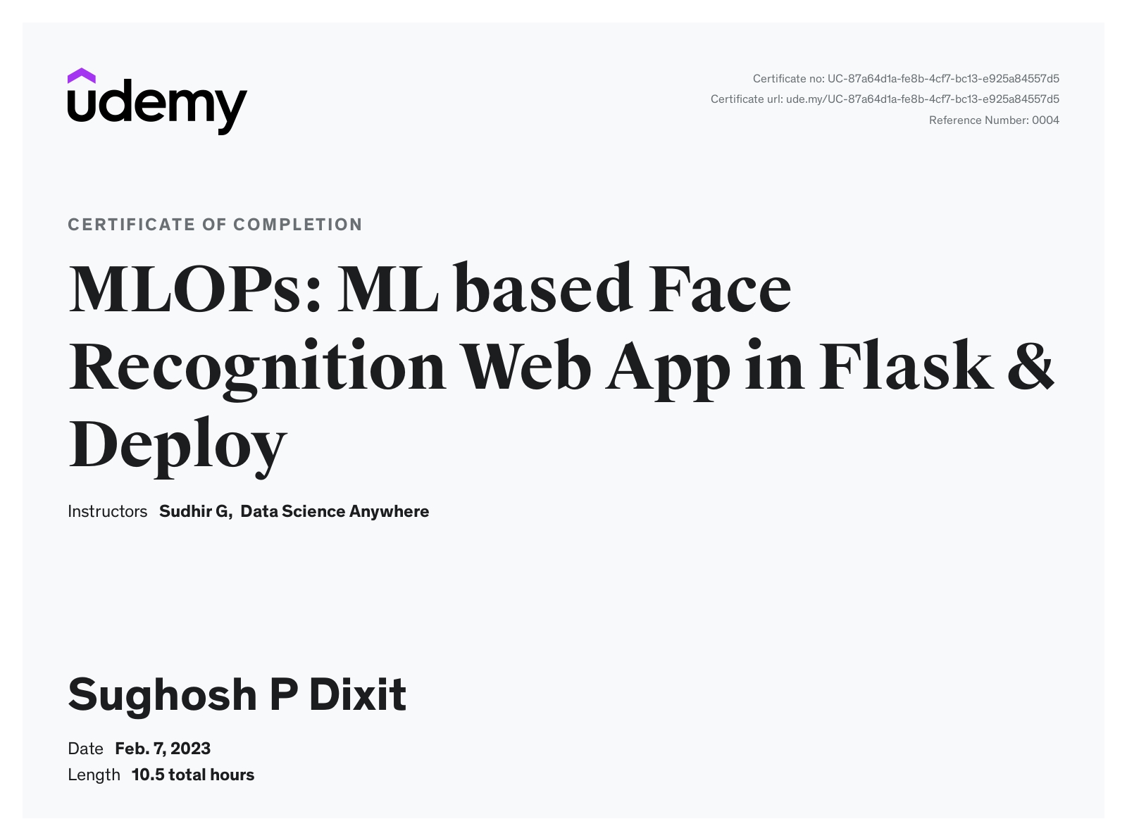 Sughosh Dixit - Data Scientist - Product@Oracle | BITS Pilani | LinkedIn