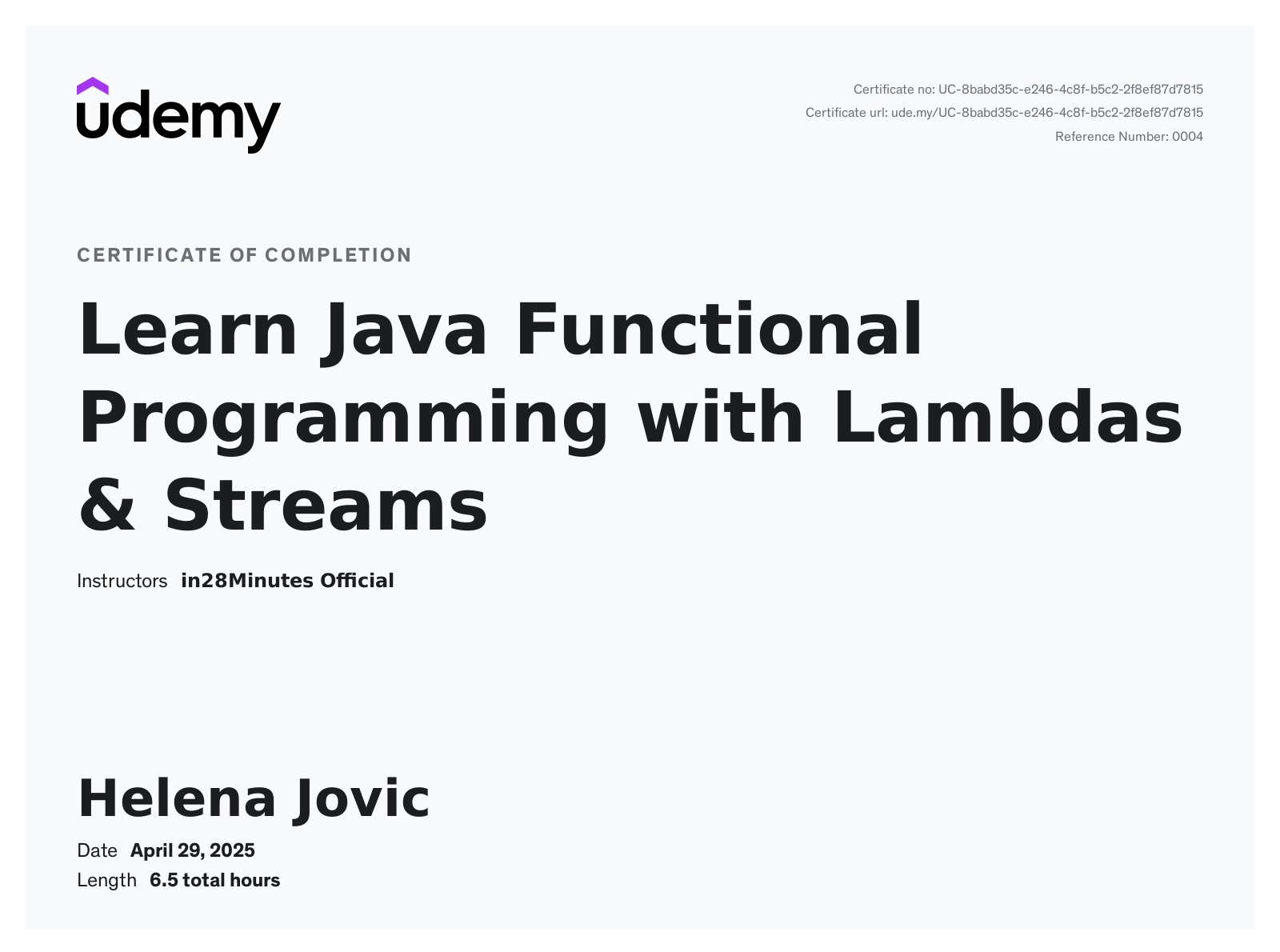 Helena Jović - Junior Software Engineer @Synechron | LinkedIn