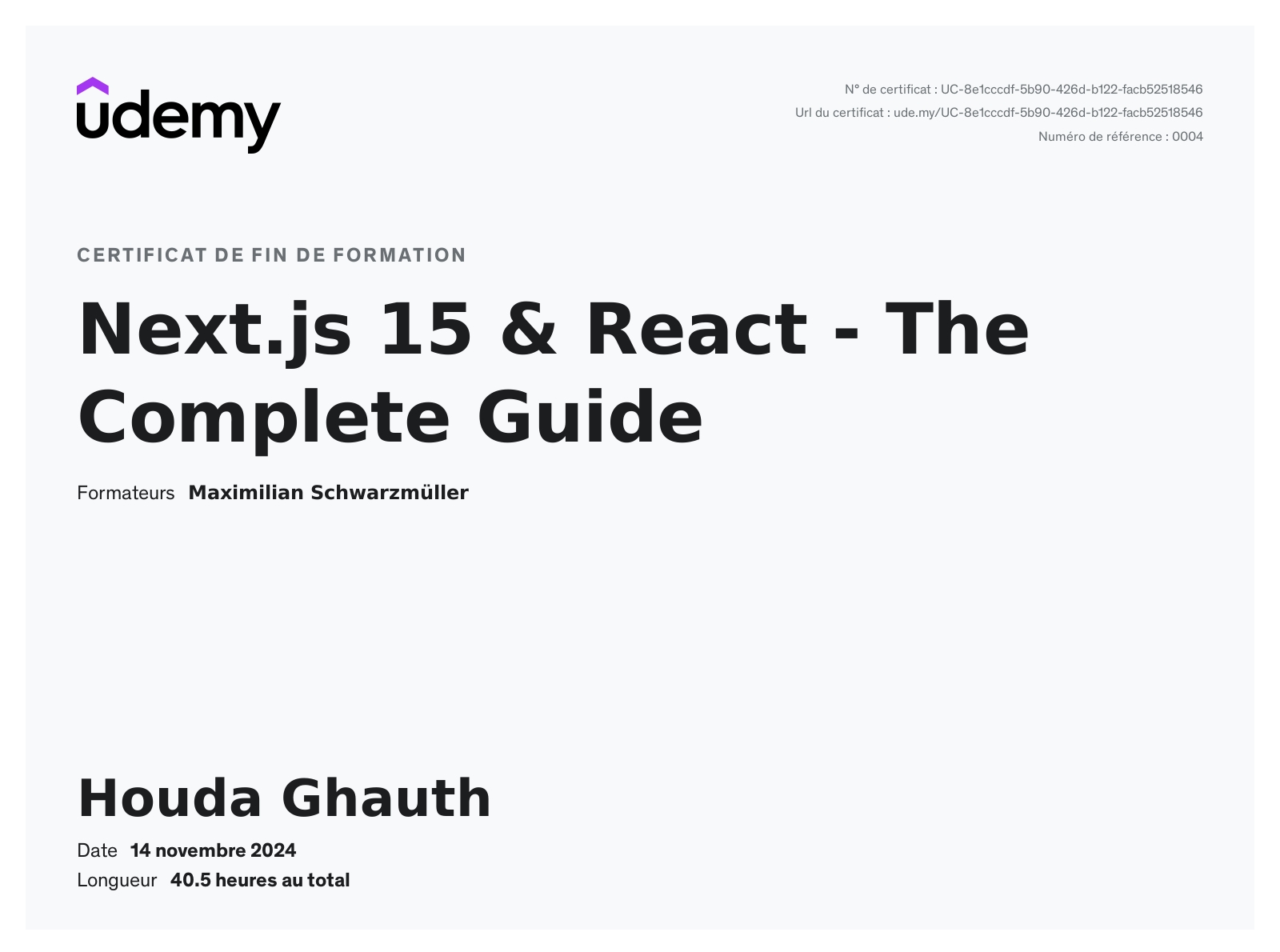 Houda Ghauth - Full Stack Developer | Nextjs | Vuejs | Python | LinkedIn