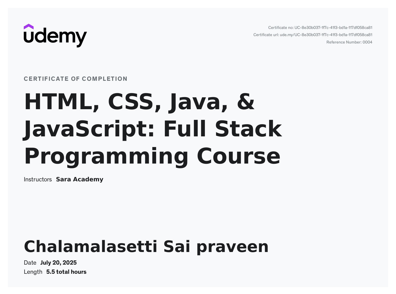 Sai Praveen Chalamalasetti - “Dreamer. Builder. Learner. | Tech Enthusiast | Student Community ...