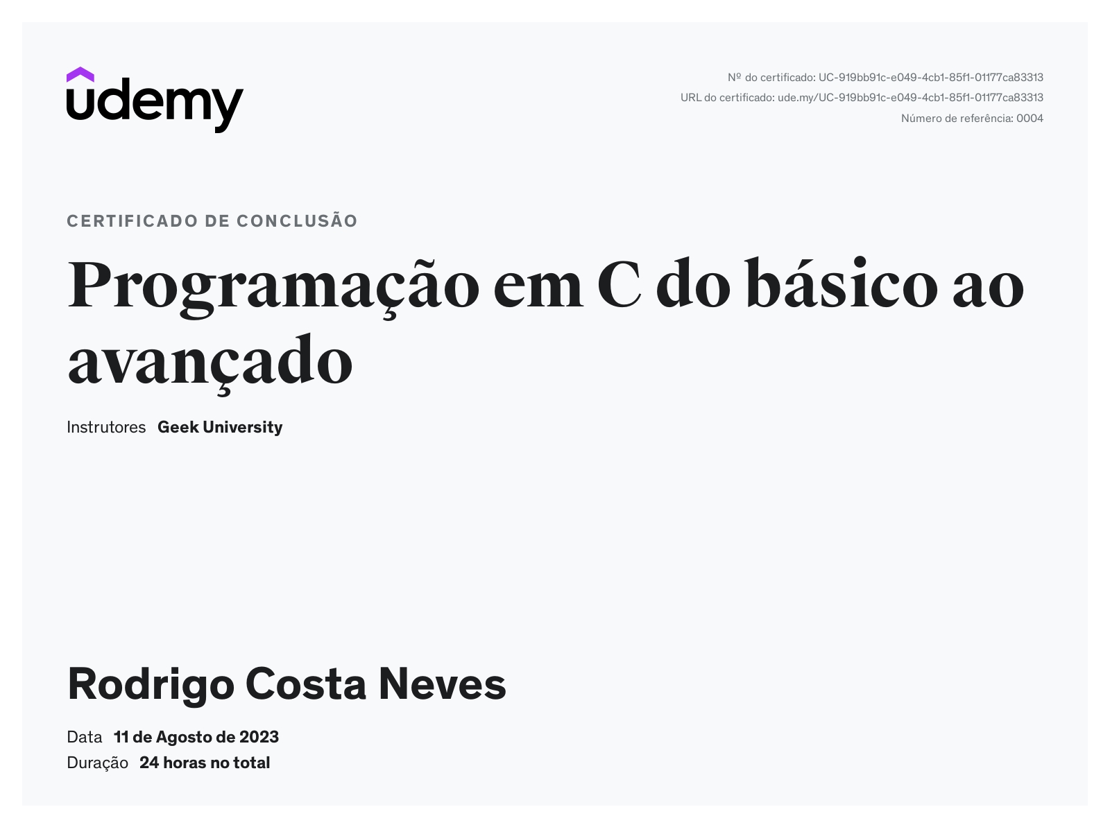 Rodrigo Costa - Desenvolvedor Full Stack | Laravel | Django | Vue | LinkedIn
