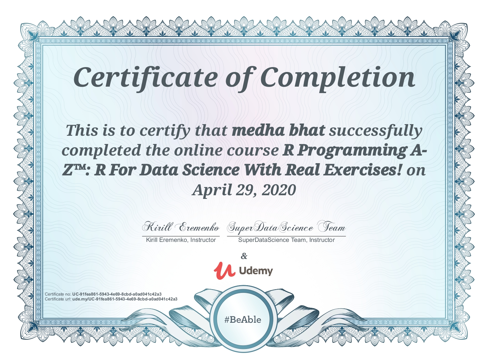 Medha Bhat - Data Scientist | Mountaineer | LinkedIn
