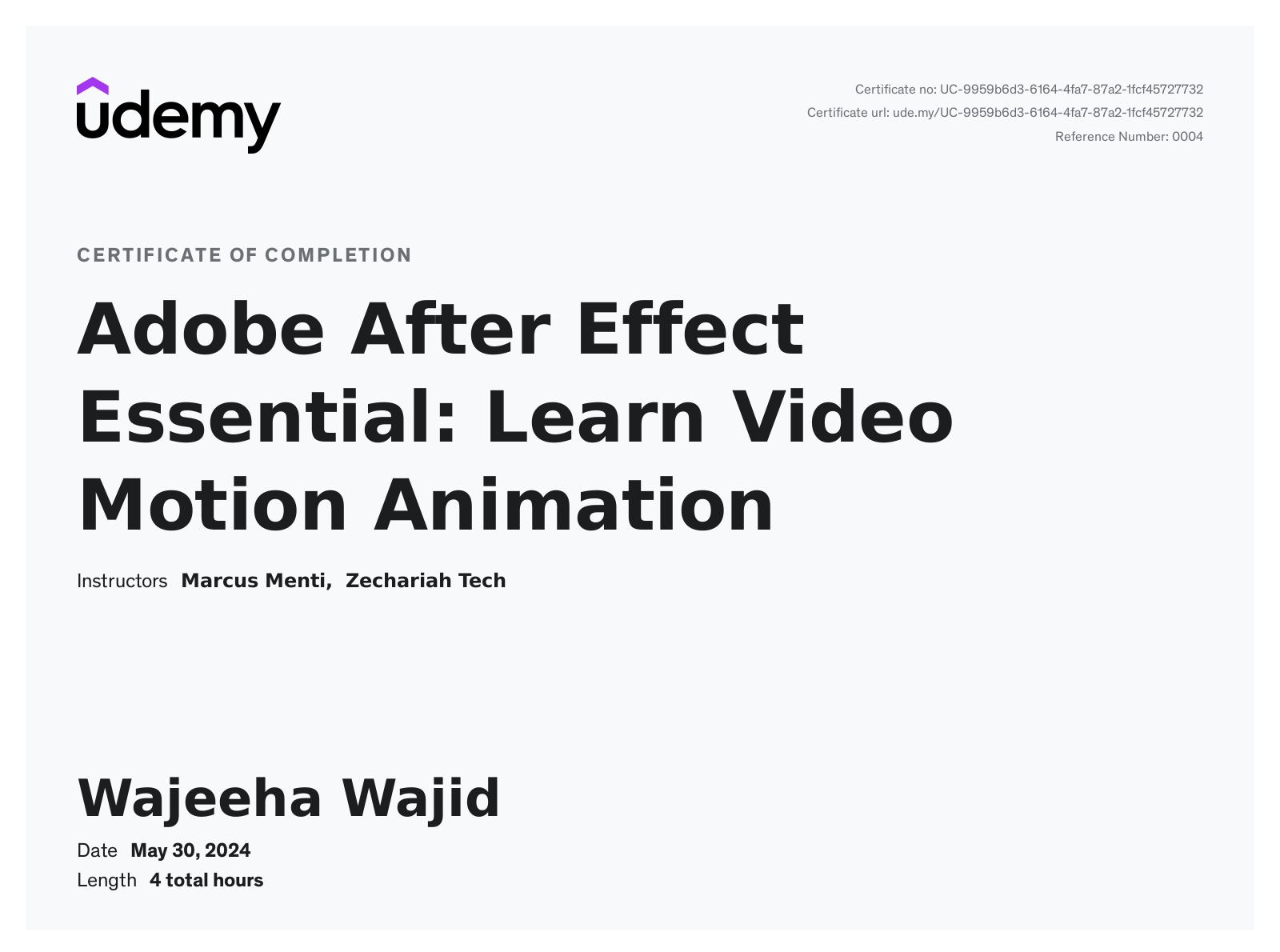 Wajeeha wajid - PROJECT PARTNER AT DIGITAL FALCONZ || Motion Graphic Designer - 2D Animator ...