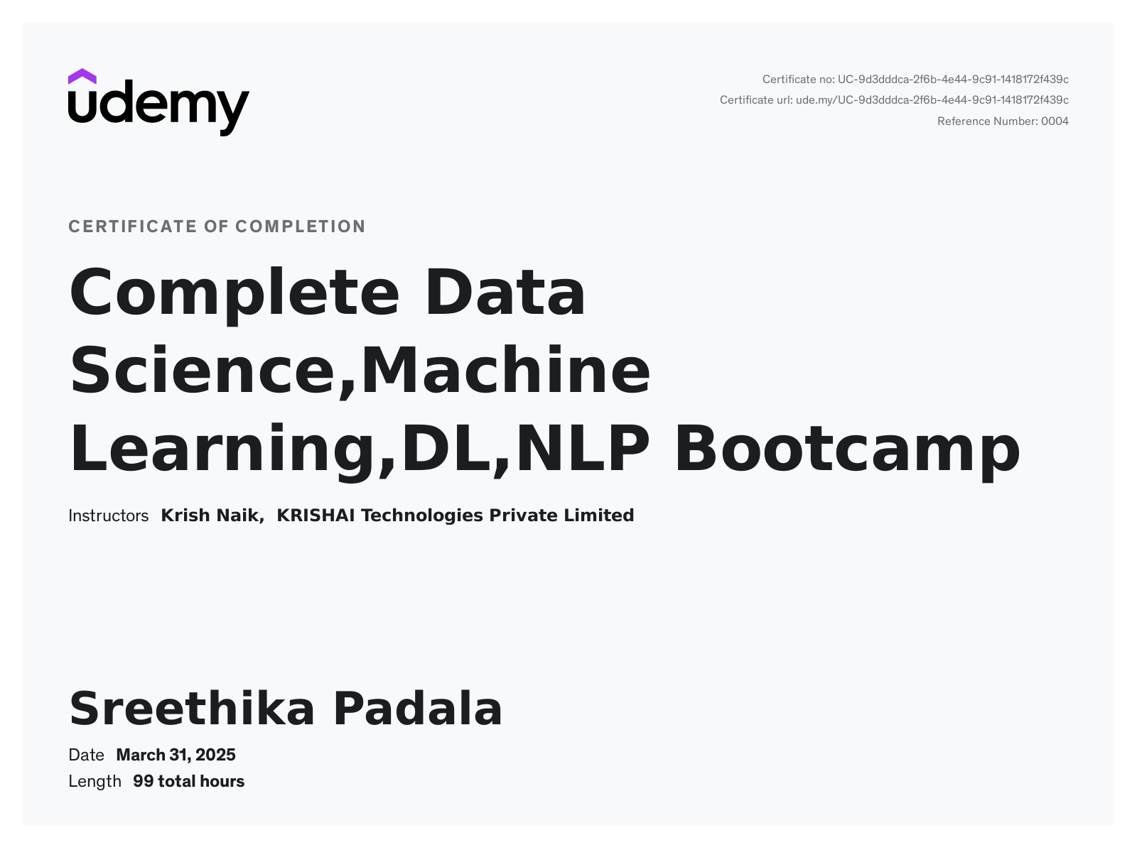 Sreethika Padala - AI/ML Engineer | Data Scientist | Python, SQL, TensorFlow, PyTorch | NLP ...