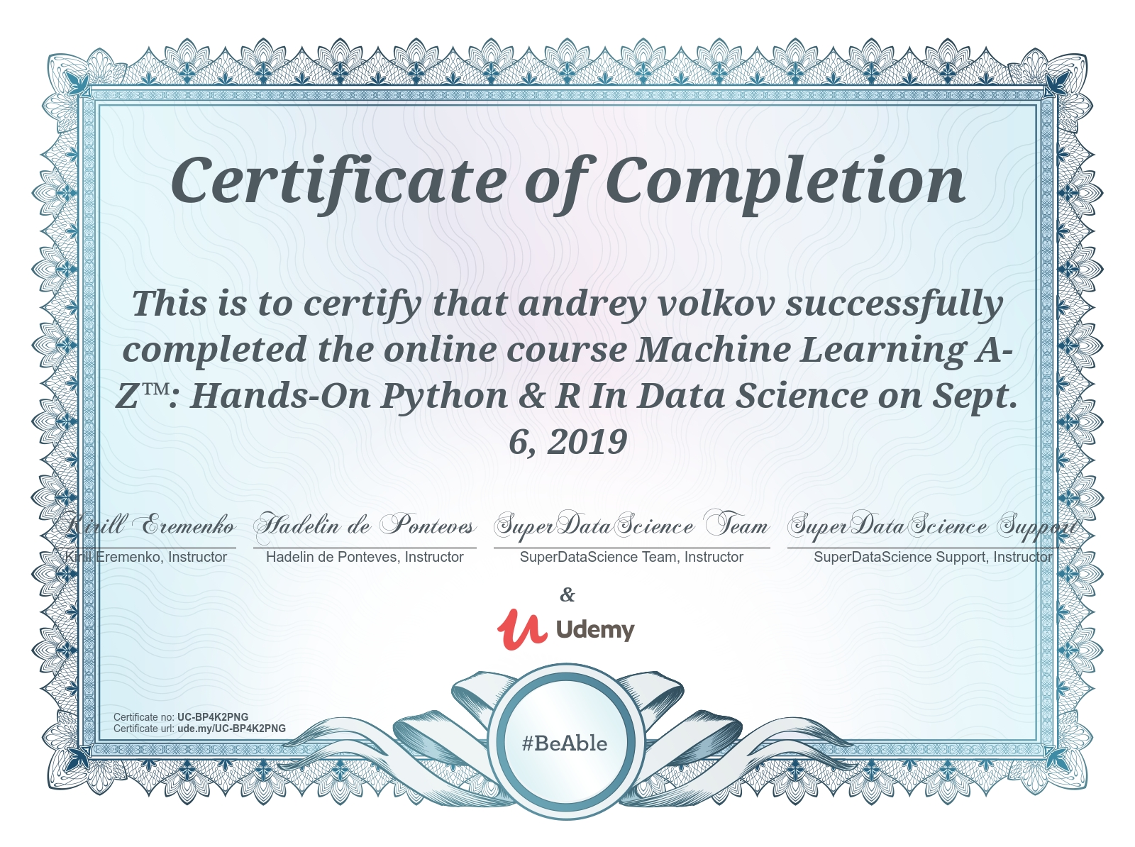 Andrey Volkov – Every moment of life deserves the utmost attention ...