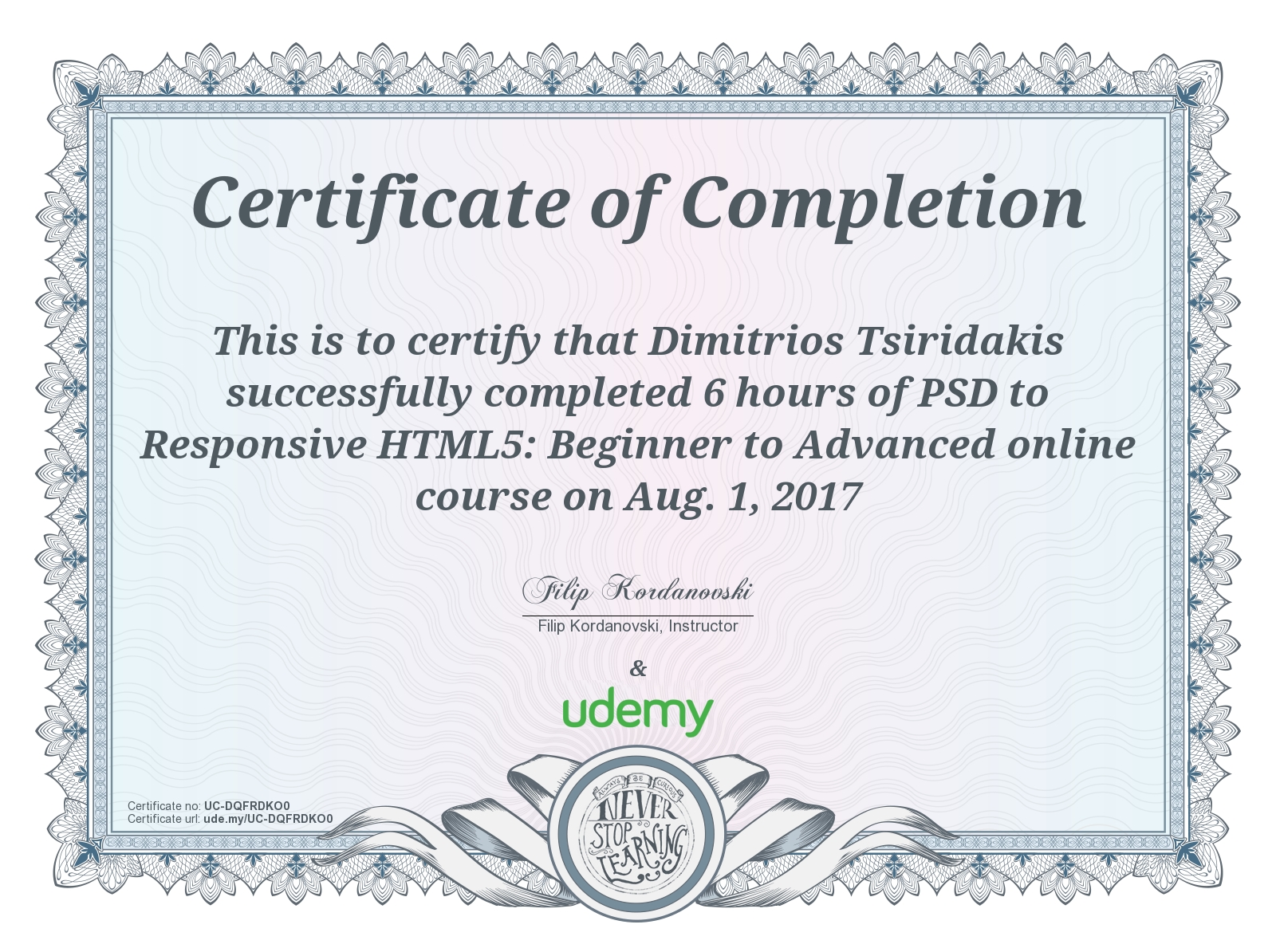 Dimitrios Tsiridakis - Junior Full Stack Web Developer at PixelCompass | LinkedIn