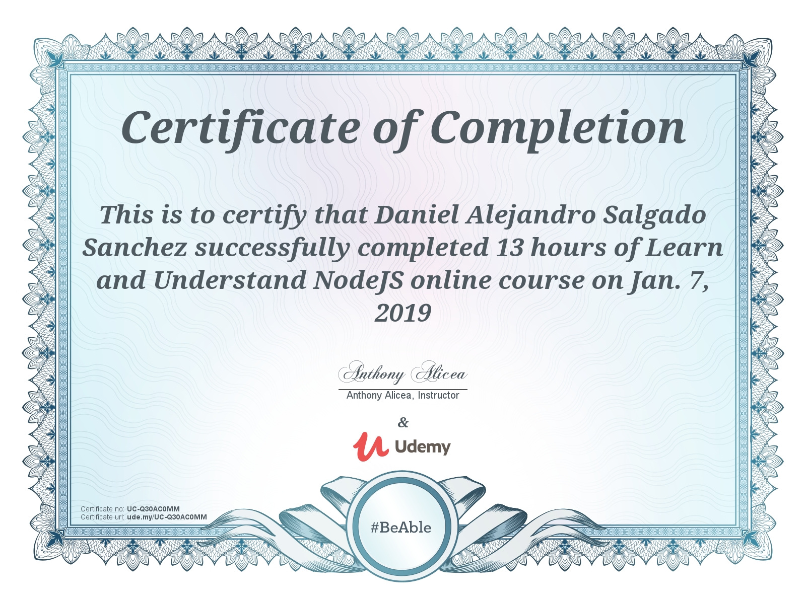 Daniel Alejandro Salgado - Senior Full Stack Developer | LinkedIn