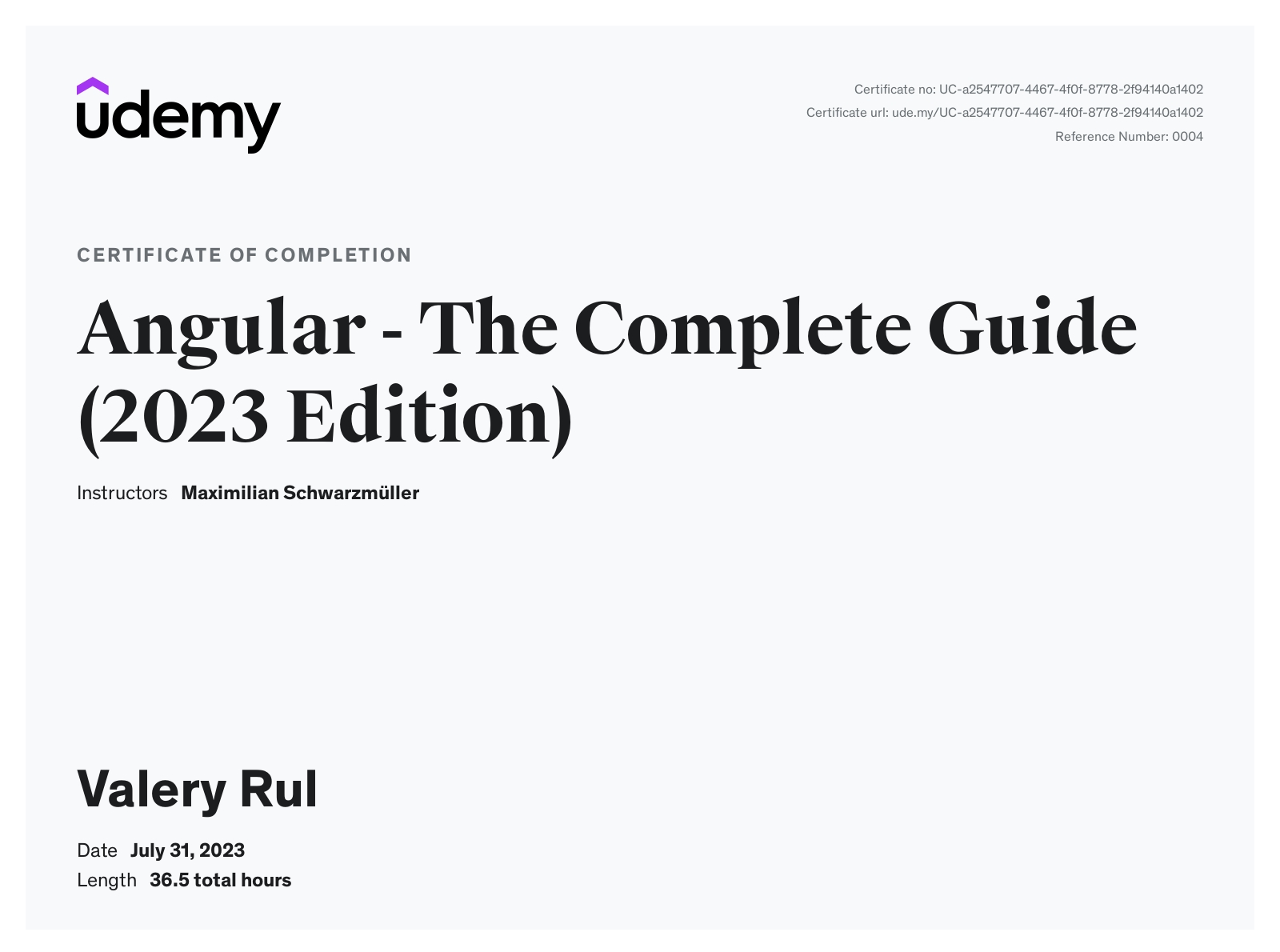 Valery Rul – Front-end developer (Angular) | LinkedIn