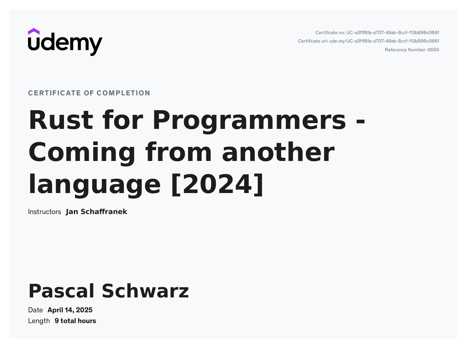 Pascal Schwarz – Senior Software Engineer at Sharedien | LinkedIn