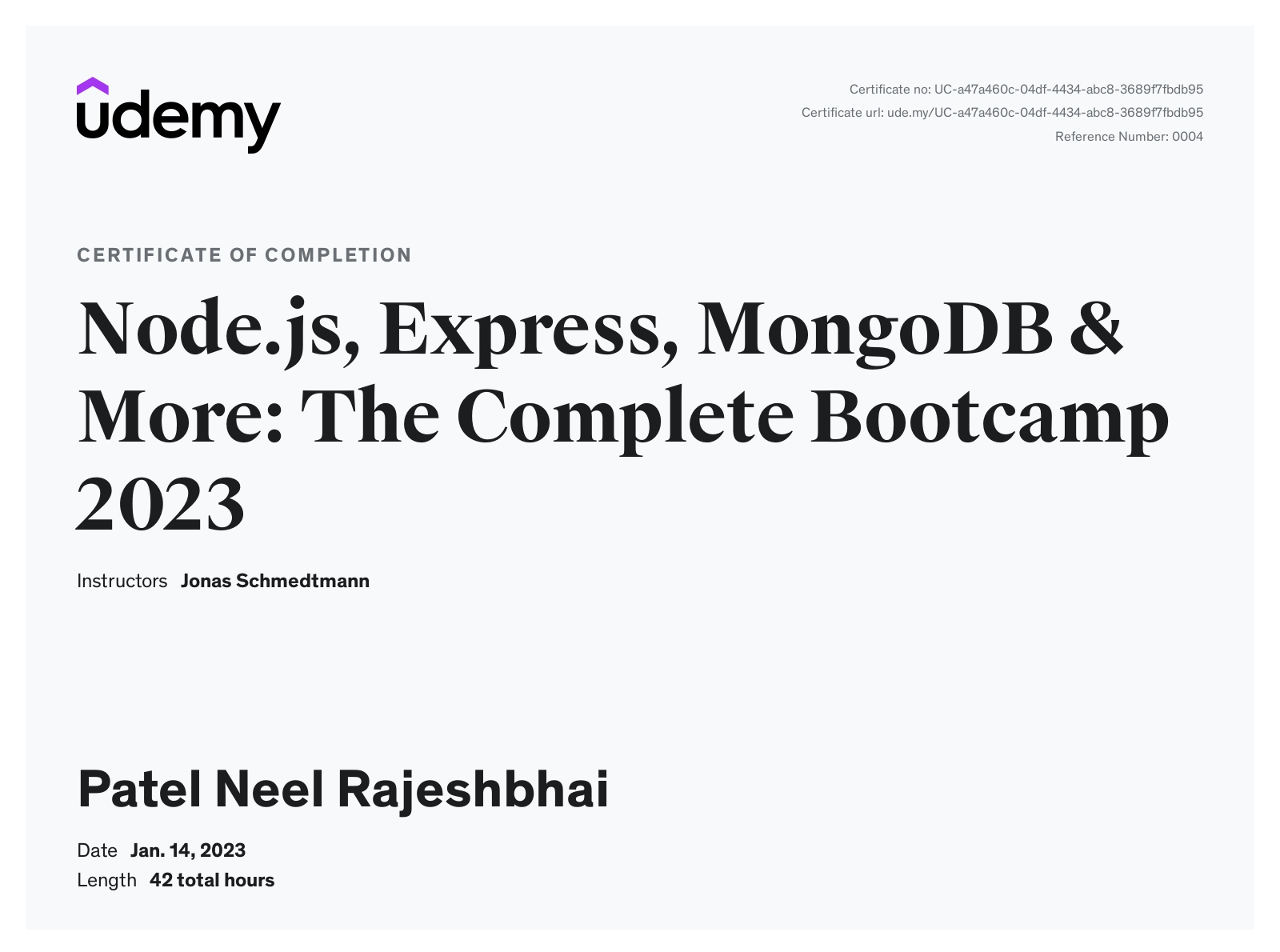 Neel Patel - Full-stack developer | Ex-Manulife | MERN stack | Cloud deployment | Secured API ...