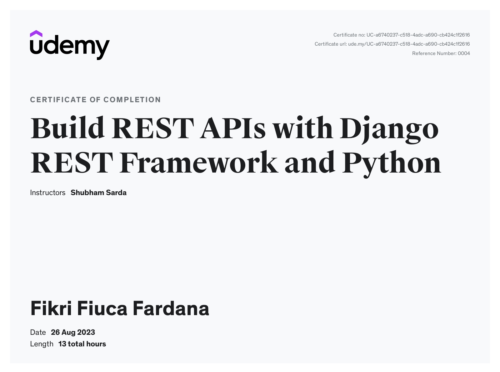 Fikri F. - Full Stack Developer | Experienced in PHP (Laravel), JavaScript (ReactJS), Python ...