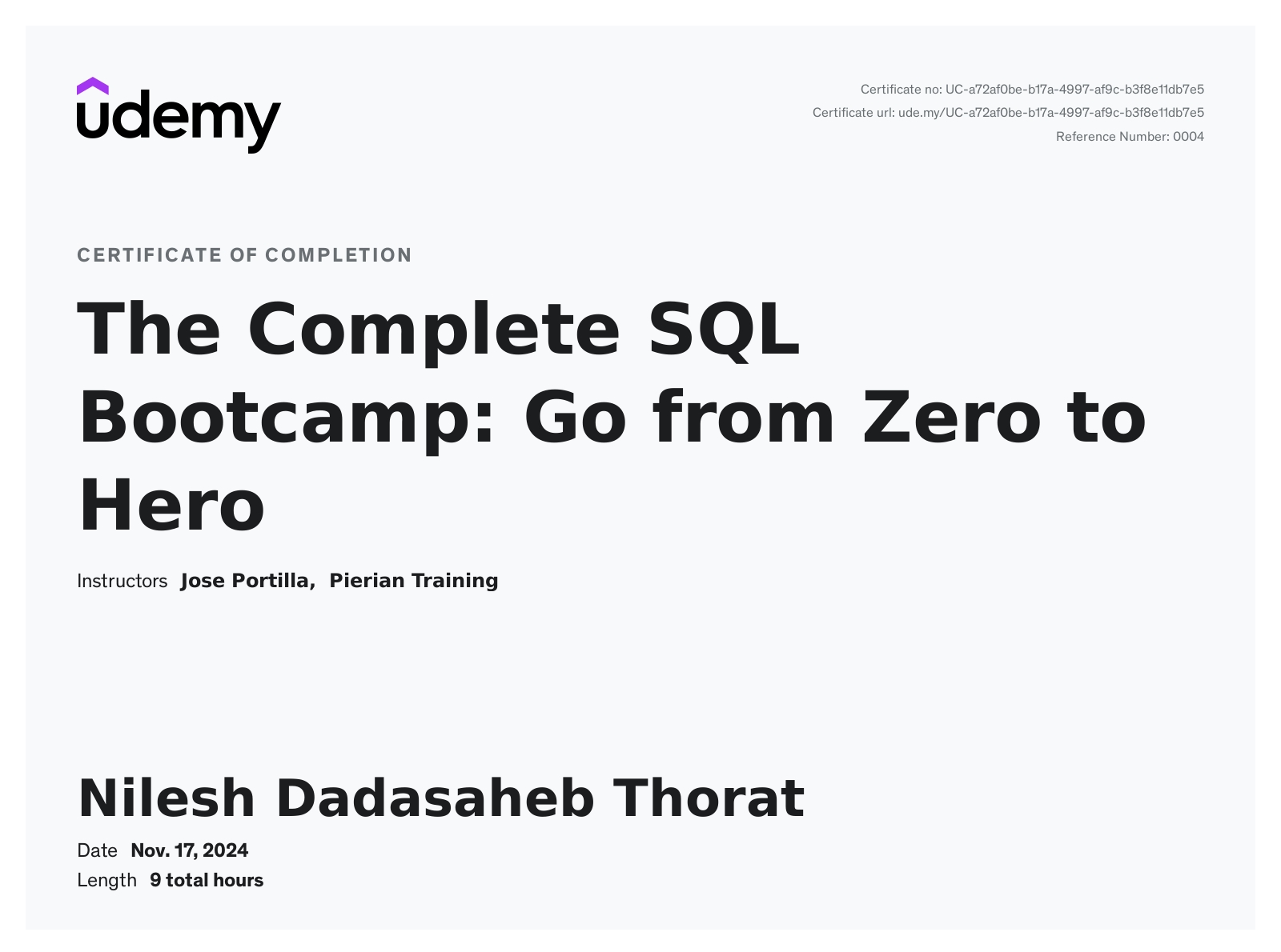 Nilesh Thorat - Senior Software Engineer - Capgemini | LinkedIn