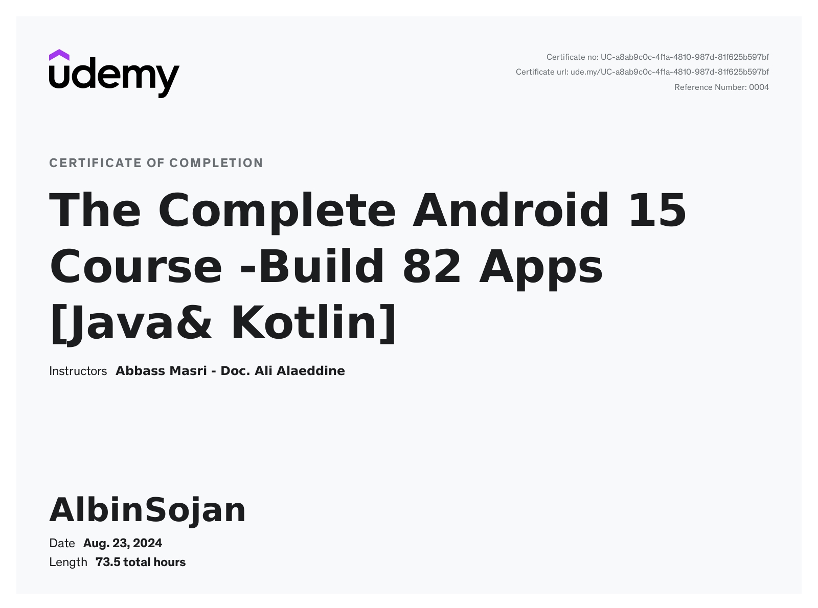 Albin Sojan - Android Developer | Java | Kotlin | Jetpack Compose ...