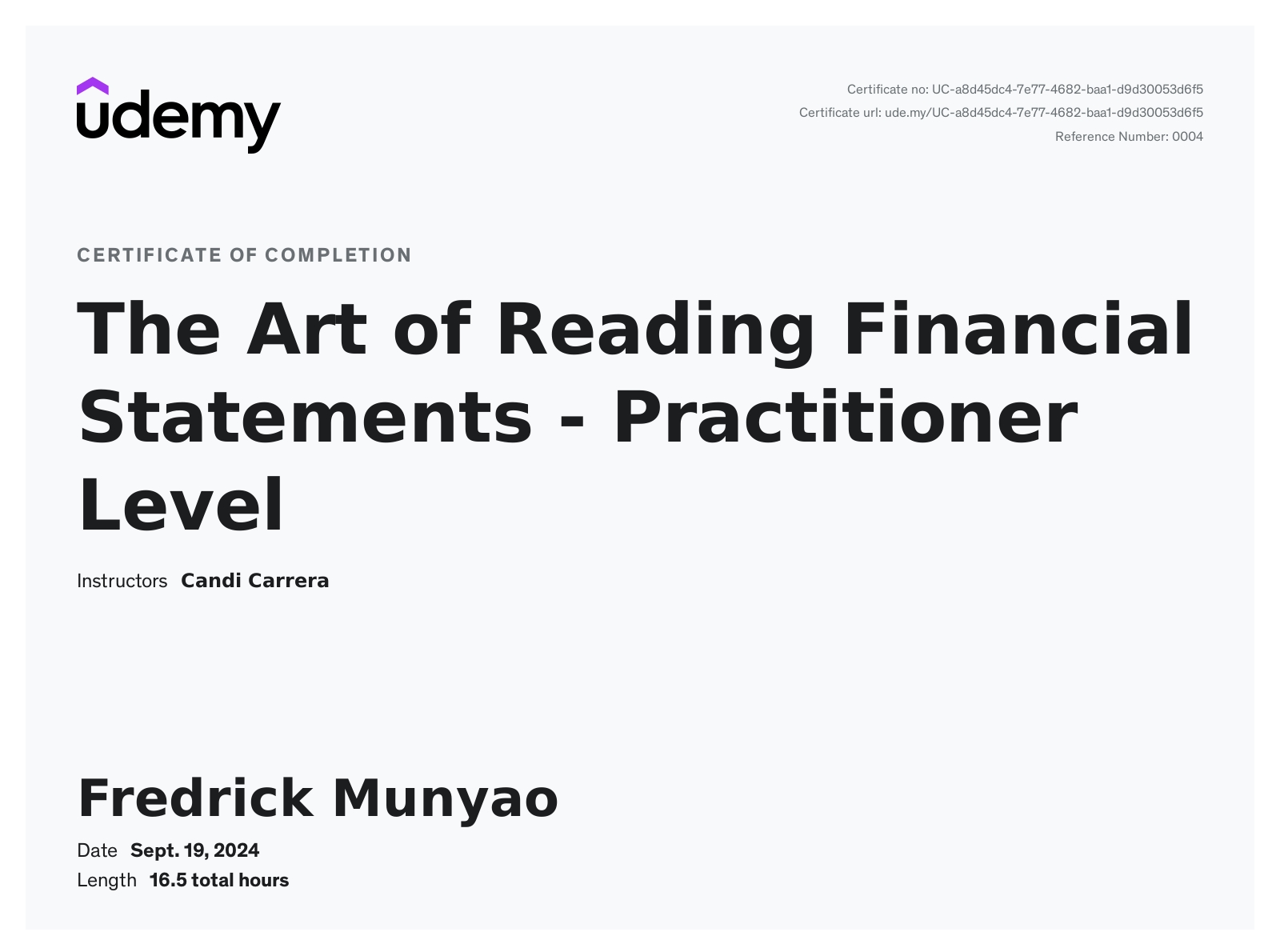Fredrick Munyao - Director Transaction Advisory, Fundraising, Private Debt & Hedge Fund at Value ...