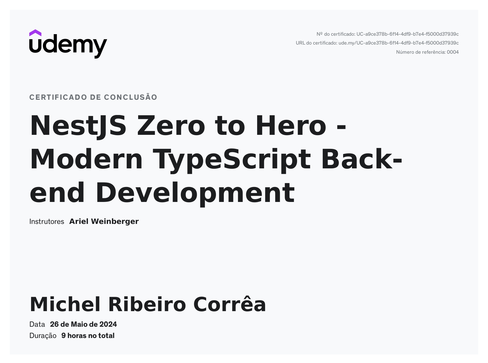 Michel Ribeiro - Software Engineer - React | Angular | Typescript | Javascript | Node.js | LinkedIn