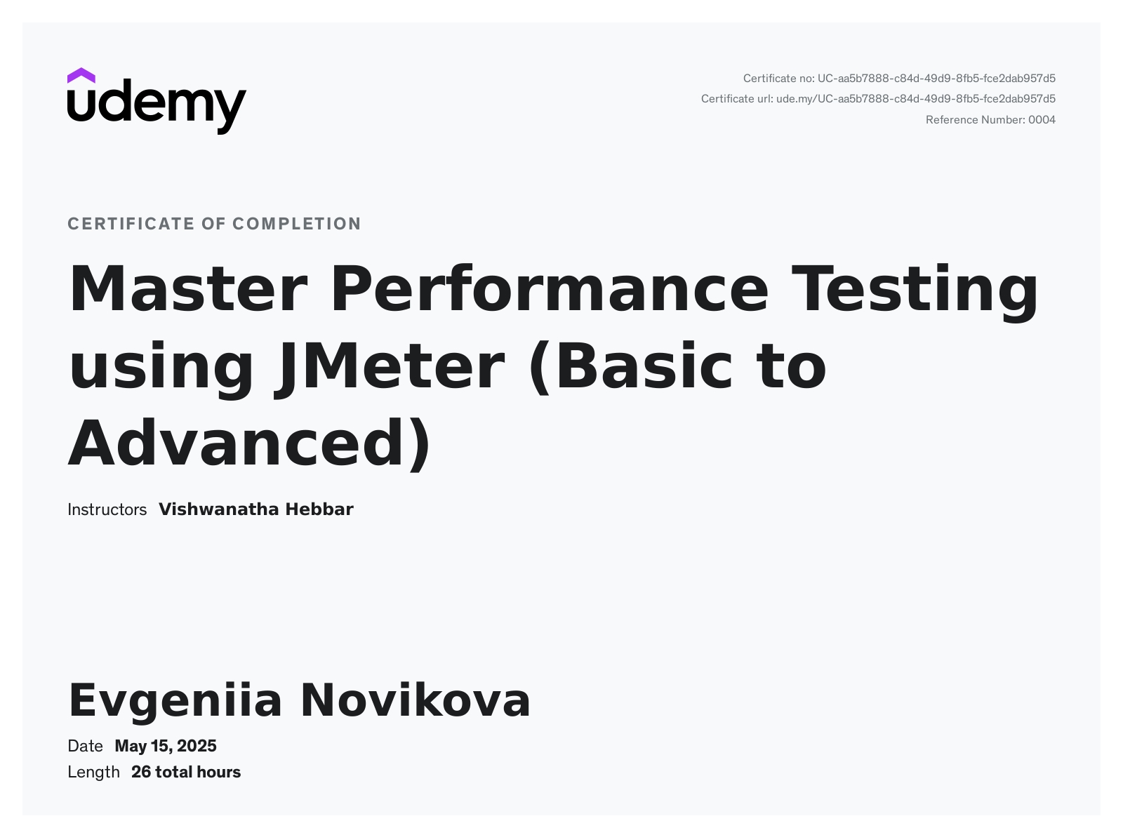 Evgeniia Novikova - ISTQB® Certified (CTFL) Software QA Automation Engineer | Python • Selenium ...