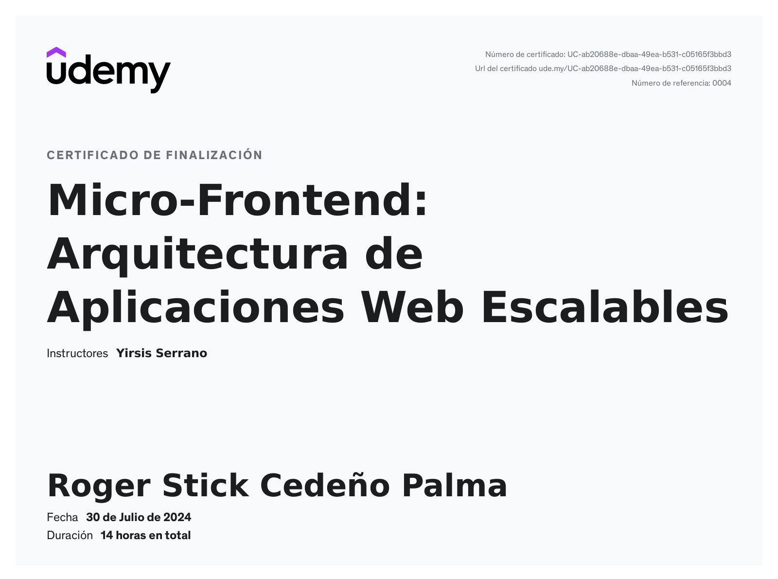 Roger Cedeño - Software Engineer | Full Stack Developer | LinkedIn