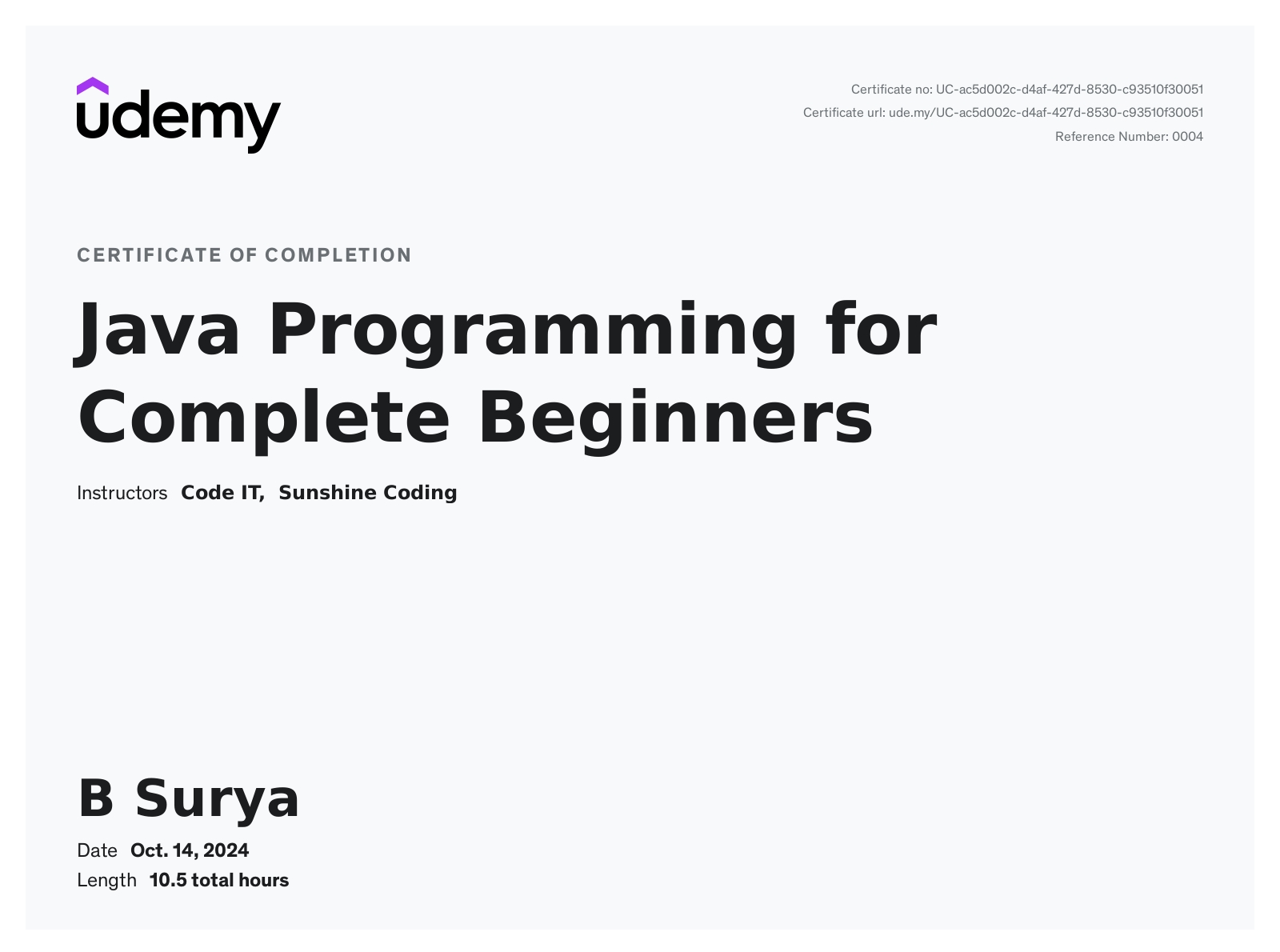 Surya B - Java | REST APIs | Spring Boot | React.js | C++ | 100+ leetcode | LinkedIn