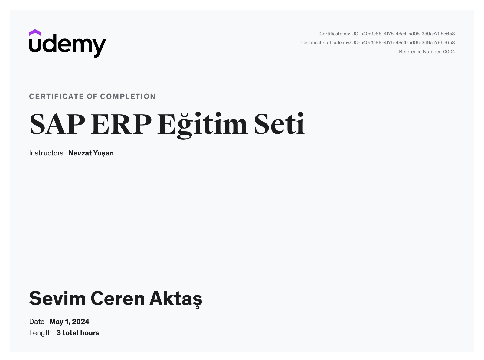 Ceren A. - SAP / Web Developer | LinkedIn