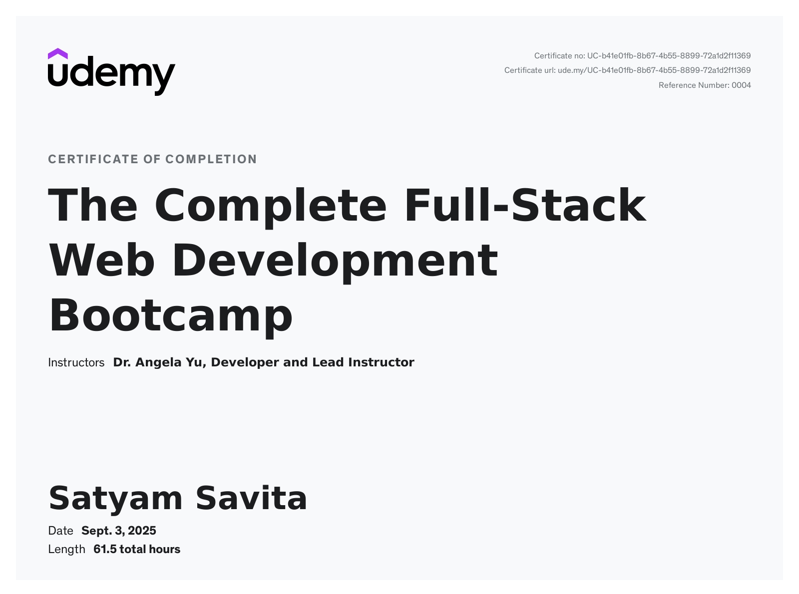 Satyam Savita - Persuing BCA at Pranveer Singh Institute of Technology | C++ | MERN Stack ...