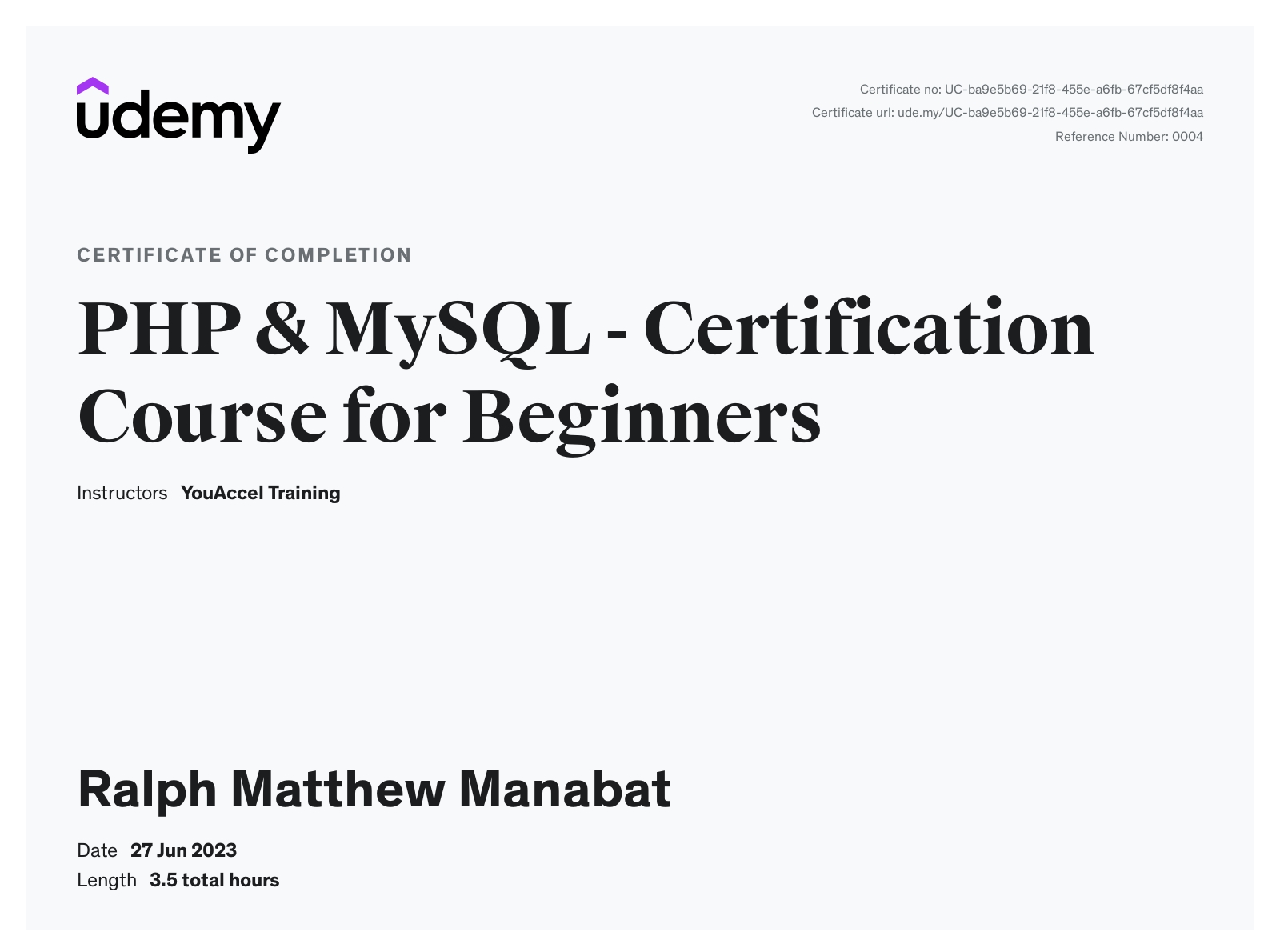 Ralph Matthew Manabat - Full Stack Web Developer | React JS | Vue JS | Node JS | MYSQL | Postgre ...