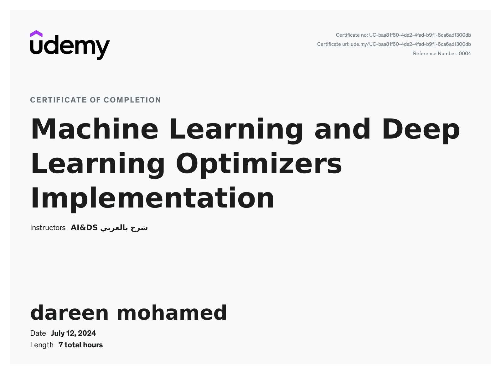 ‏Dareen Mohamed‏ - ‏machine Learning Engineer | computer vision | I love transforming data into ...