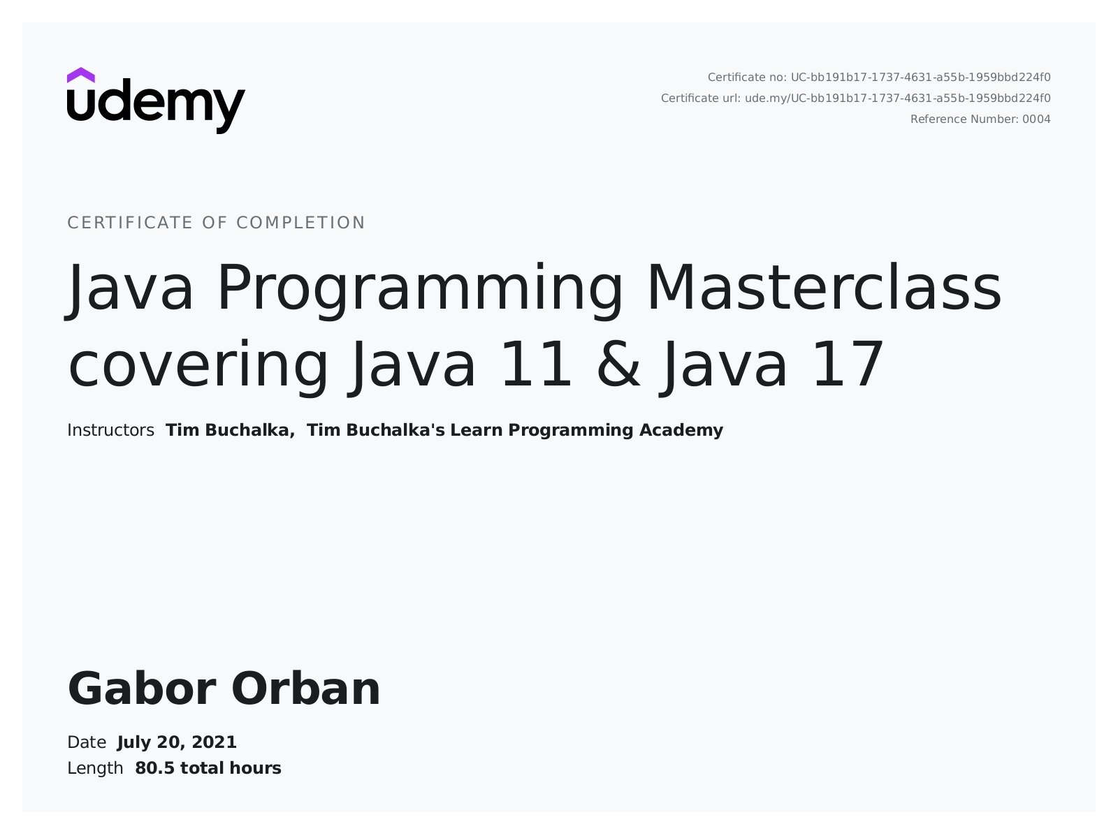 Gabor Orban - Software Developer | Java, Spring Boot | Ex- Fraud ...
