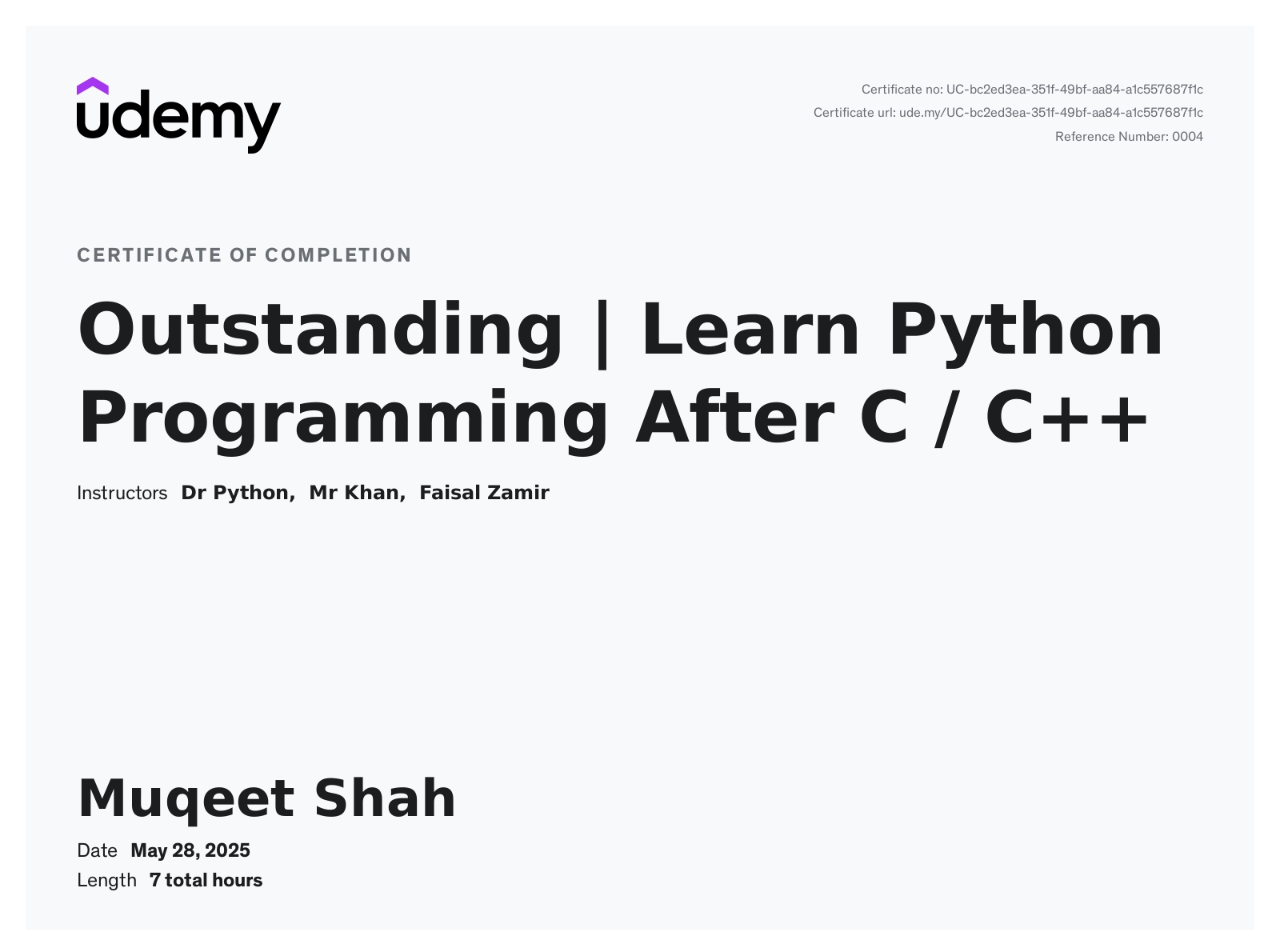 Muqeet Shah - Attended University of Management and Technology - UMT | LinkedIn