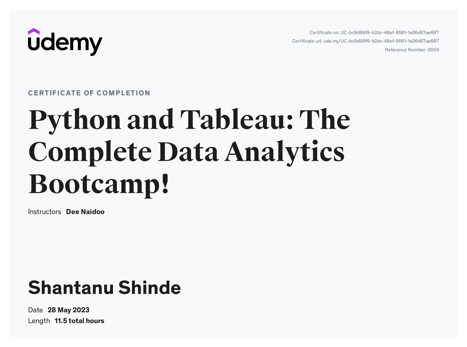 Shantanu Shinde - Data Analytics and Automation | LinkedIn