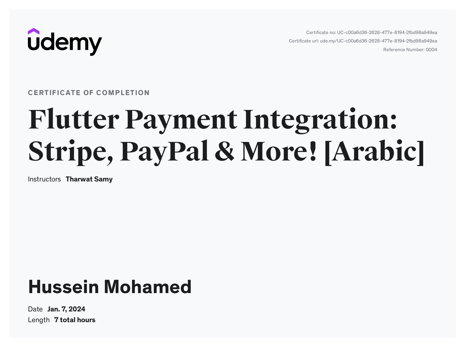 ‏Hussein Mohammed‏ - ‏Flutter Developer | Clean Architecture | Firebase | 5+ Apps Published ...